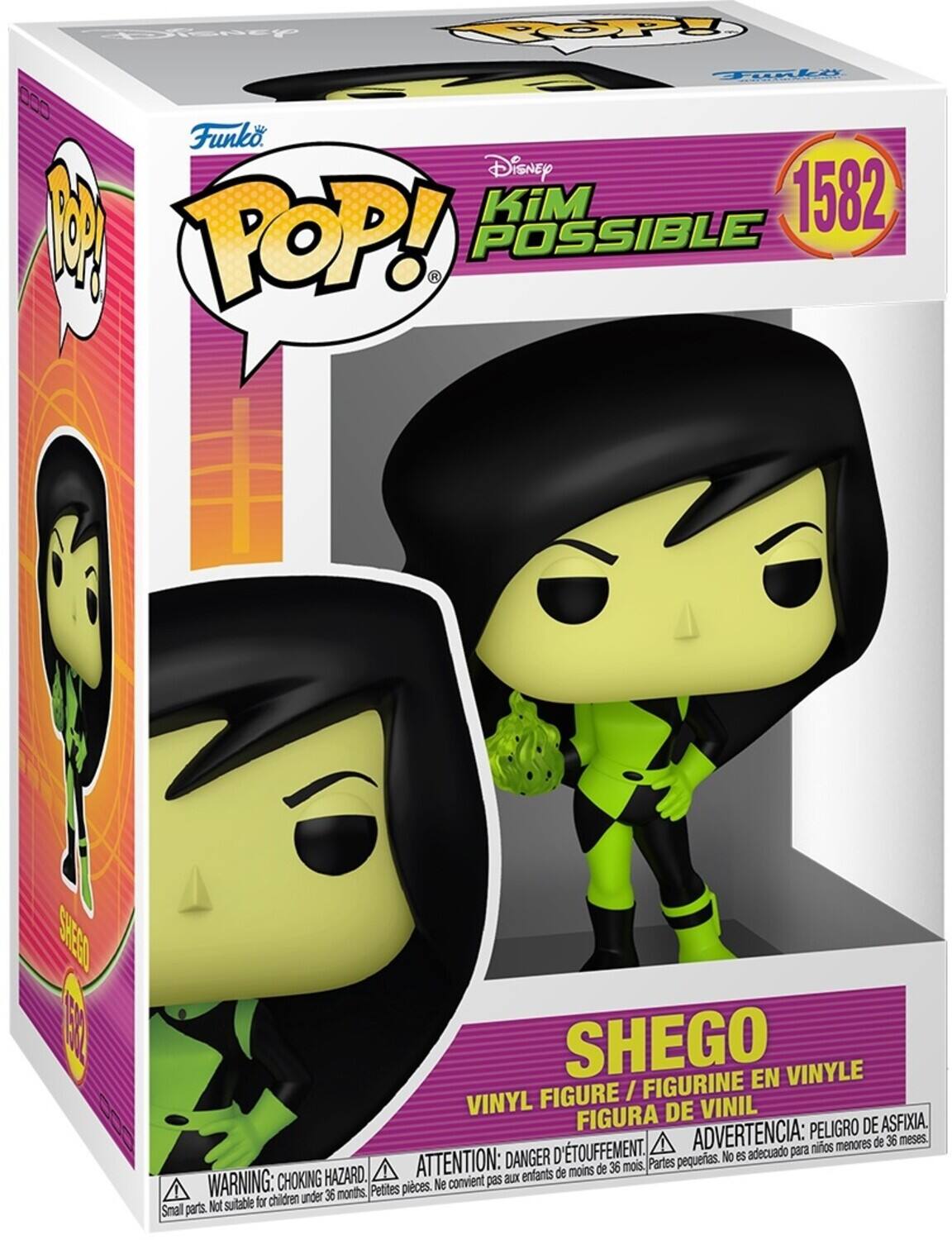 Funko POP! Disney: Kim Possible: Shego Collectibles Multicolor ...