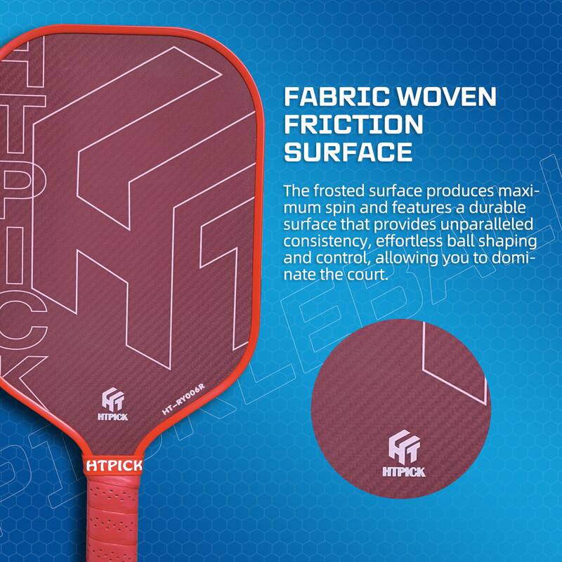 Aukfa Thermoformed Pickleball Paddle Carbon Fiber Face, 16mm ...