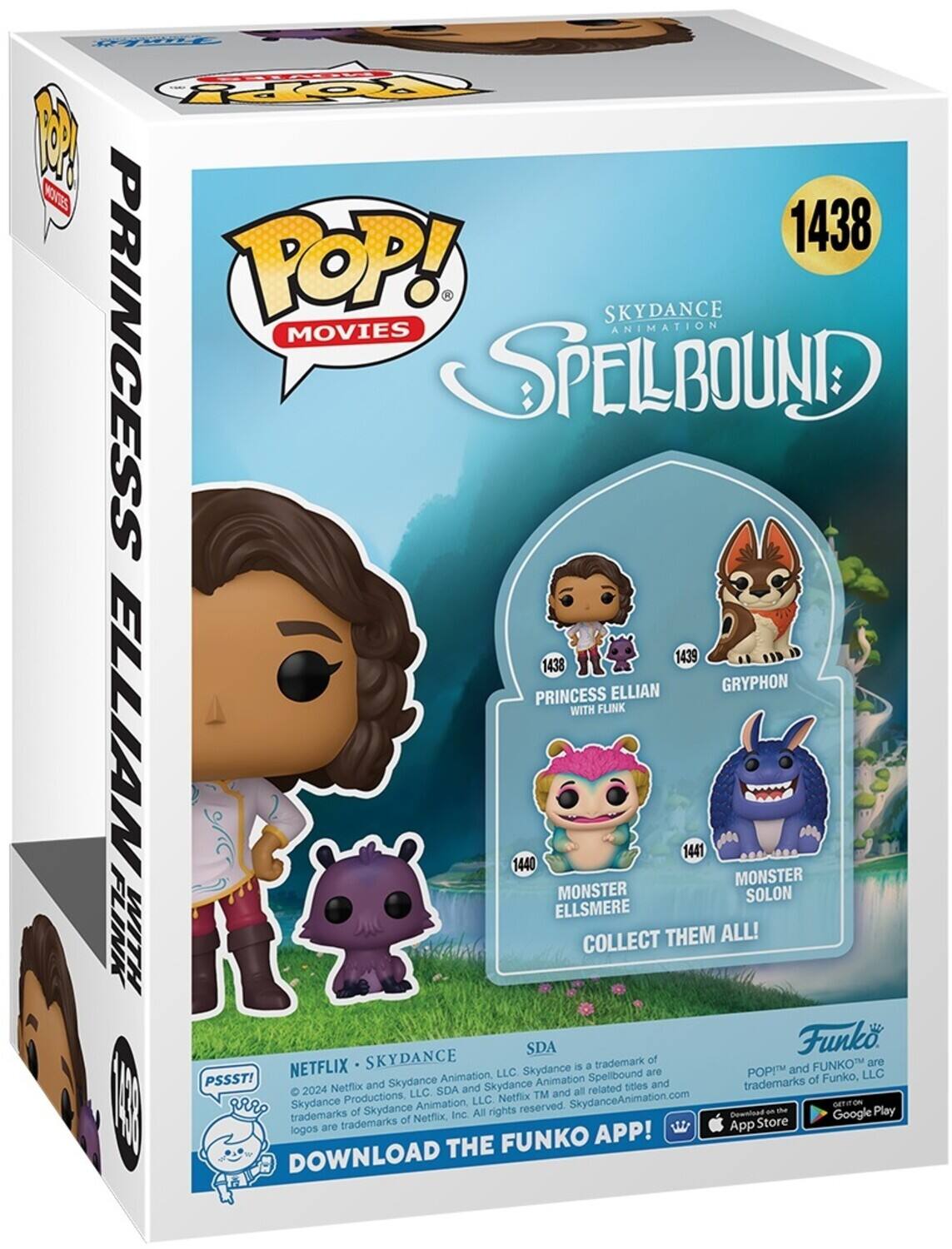 Funko POP! & Buddy: Spellbound Princess Ellian with Flink Collectibles ...