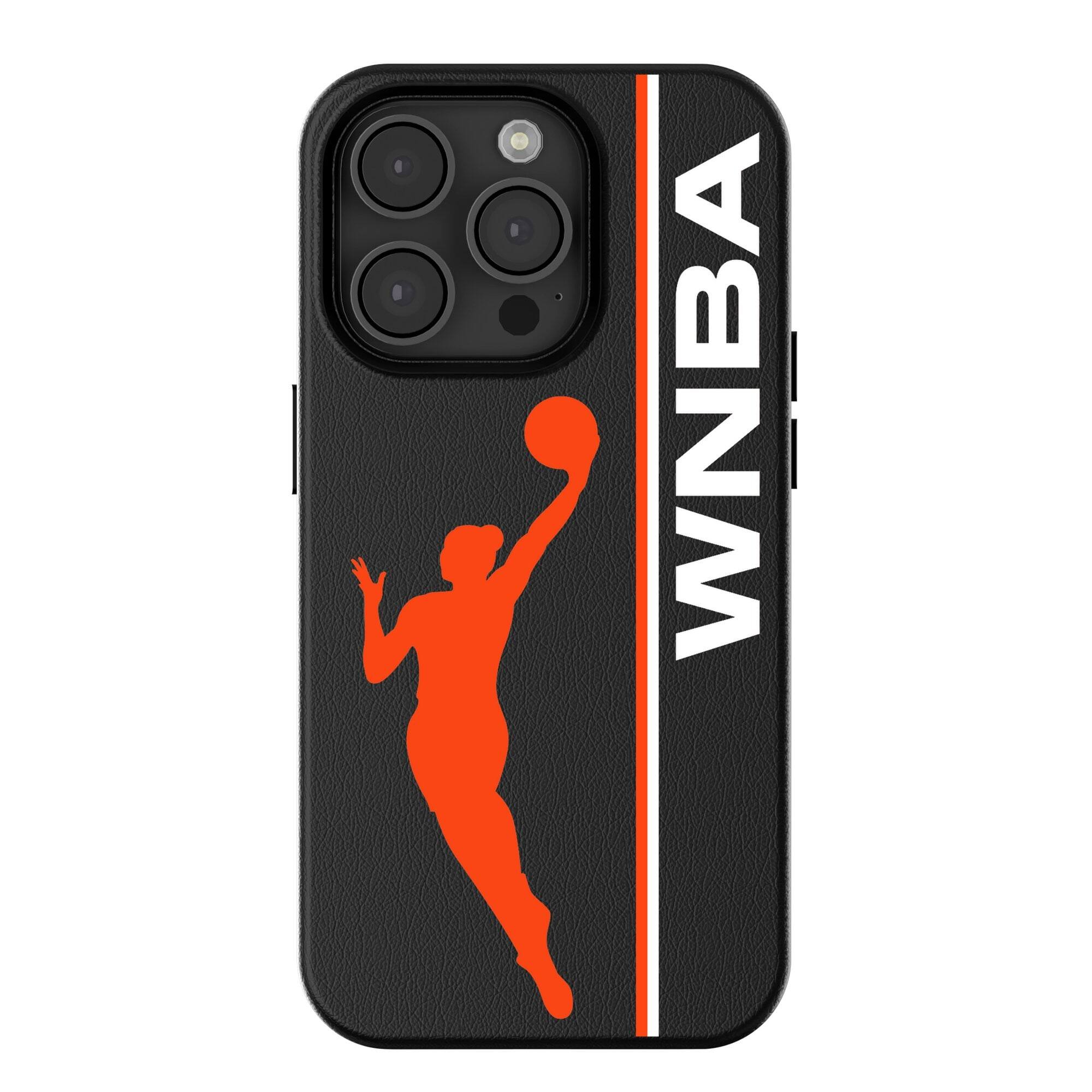 Keyscaper WNBA WNBA Sidebar Magnetic Bump iPhone Case 16 Pro Black ...