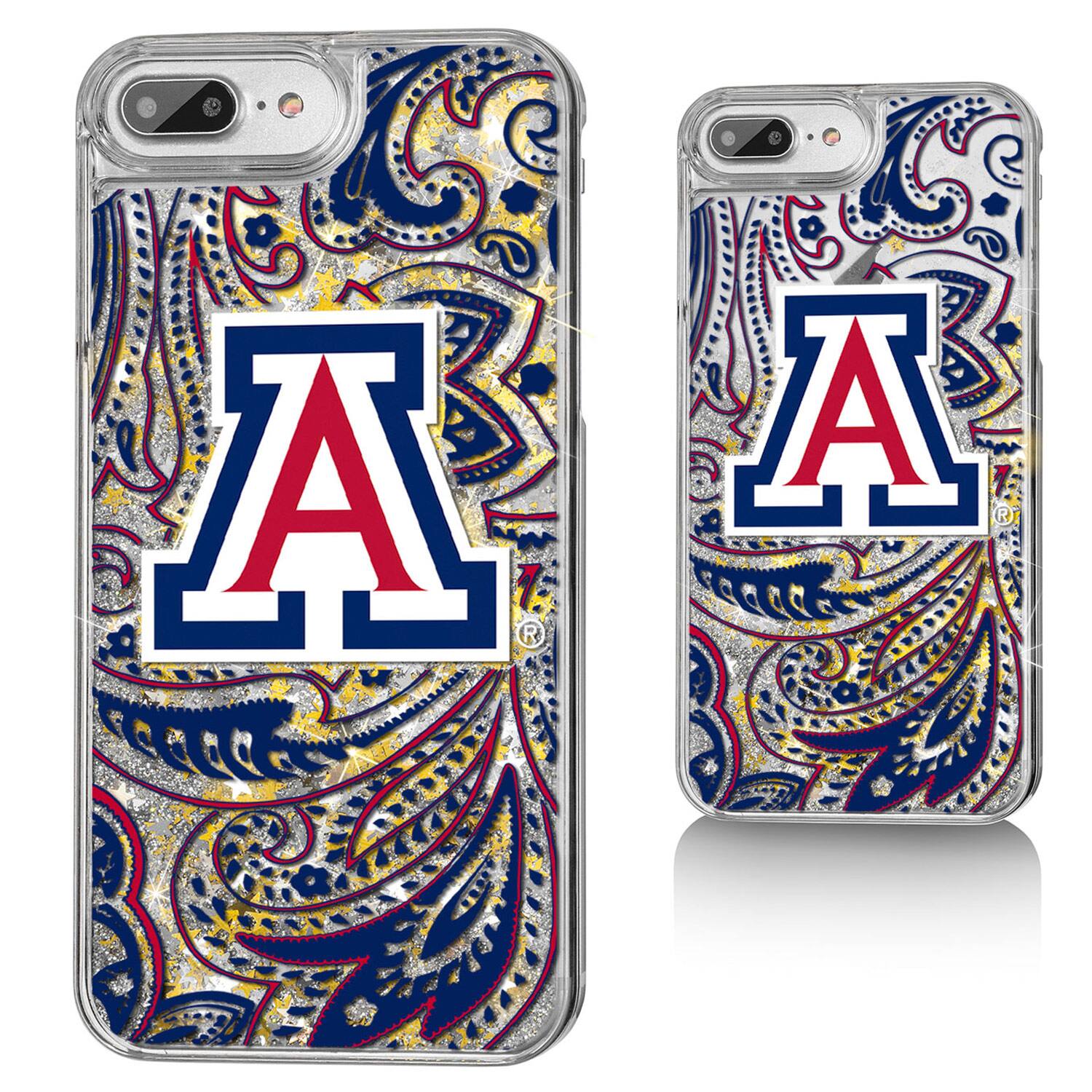 Keyscaper NCAA Arizona Wildcats iPhone Glitter Paisley Design Case 15 ...