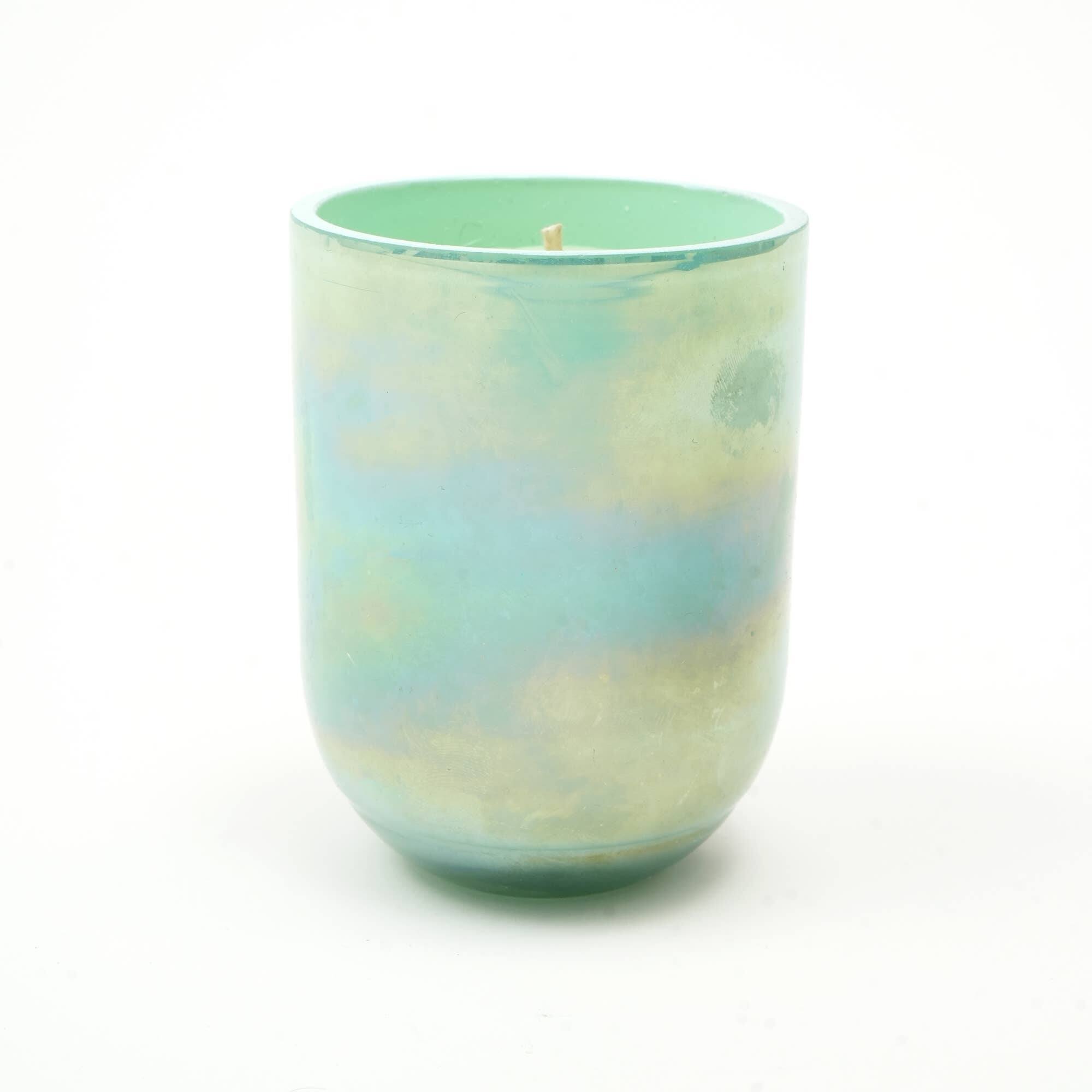 TinyHomie Pastel Glow Scented Wax Candle Blue Aromatic Home Office ...