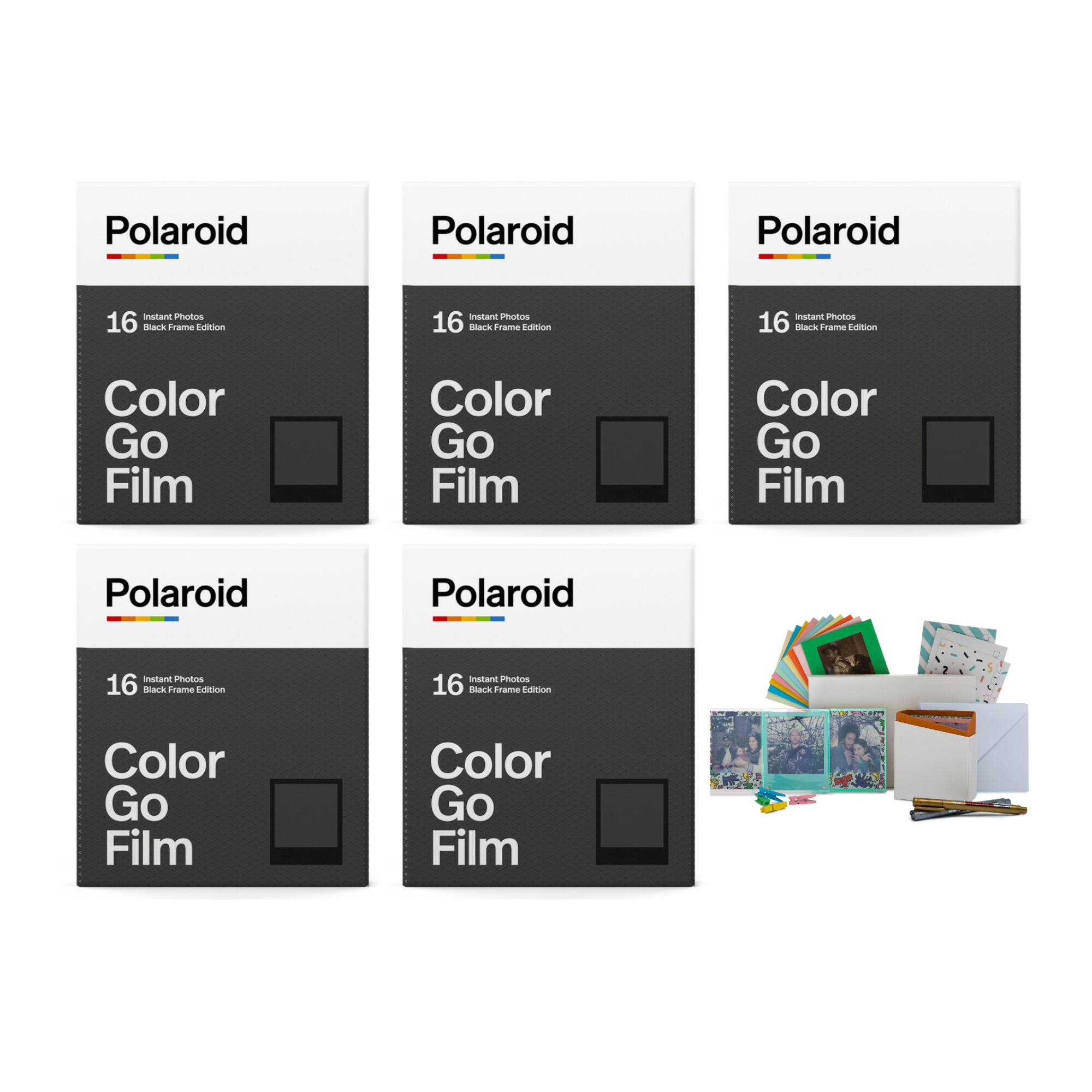 Polaroid Go Color Film Double Pack (5 Pack) with Storage Box 6211X5 ...