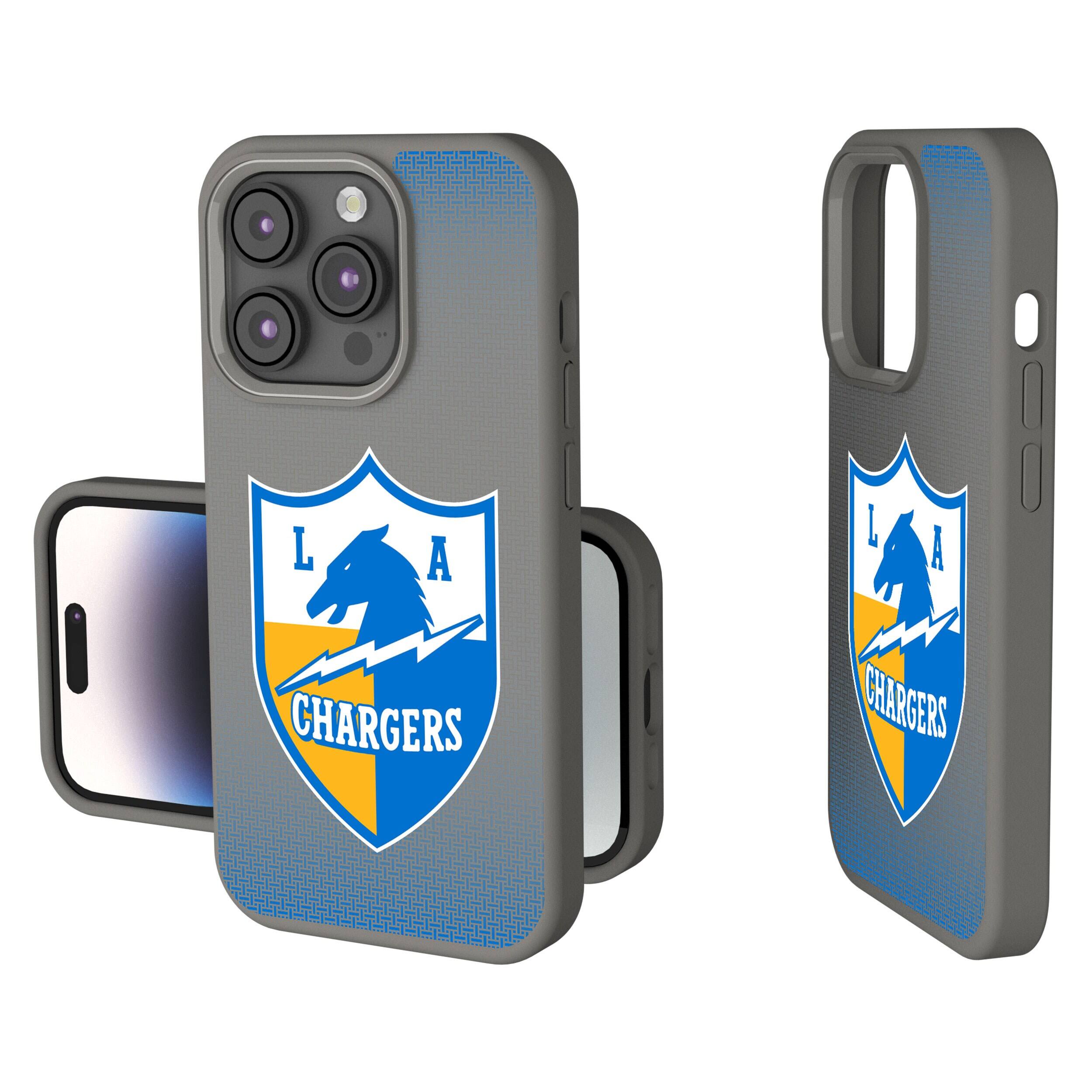 Keyscaper NFL Los Angeles Chargers Linen Logo iPhone Soft Touch Case 14 ...