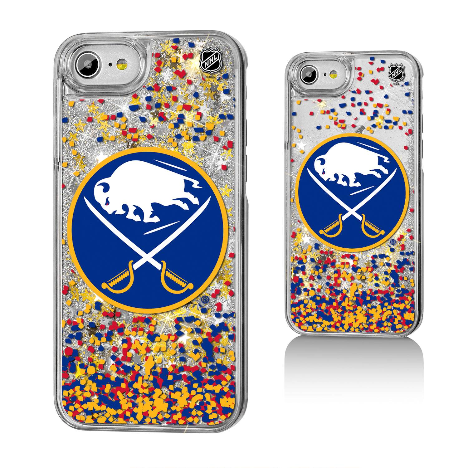 Keyscaper NHL Buffalo Sabres iPhone Confetti Glitter Case 16 Pro ...