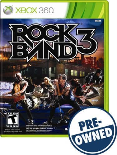 Best Buy: Pre-Owned Rock Band 3 Xbox 360