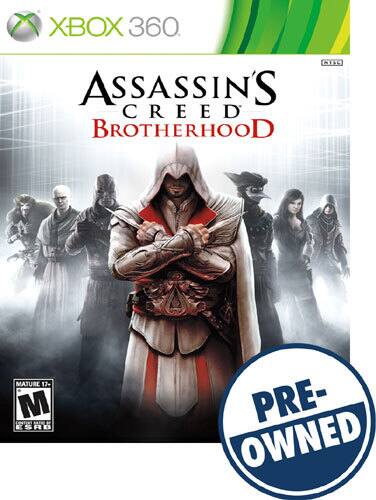 Pre Owned Assassin's Creed Brotherhood Xbox 360 - Best Buy