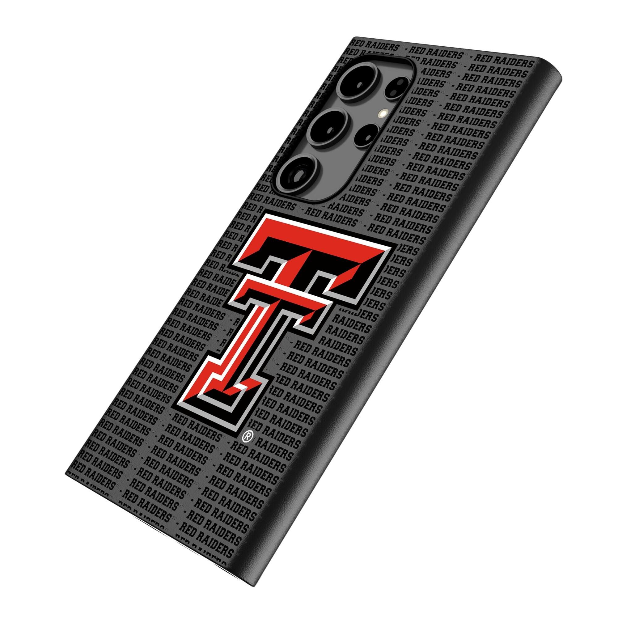 Keyscaper NCAA Texas Tech Red Raiders Text Backdrop Galaxy Magnetic ...