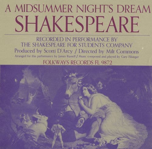 Best Buy: William Shakespeare: A Midsummer Night's Dream [CD]