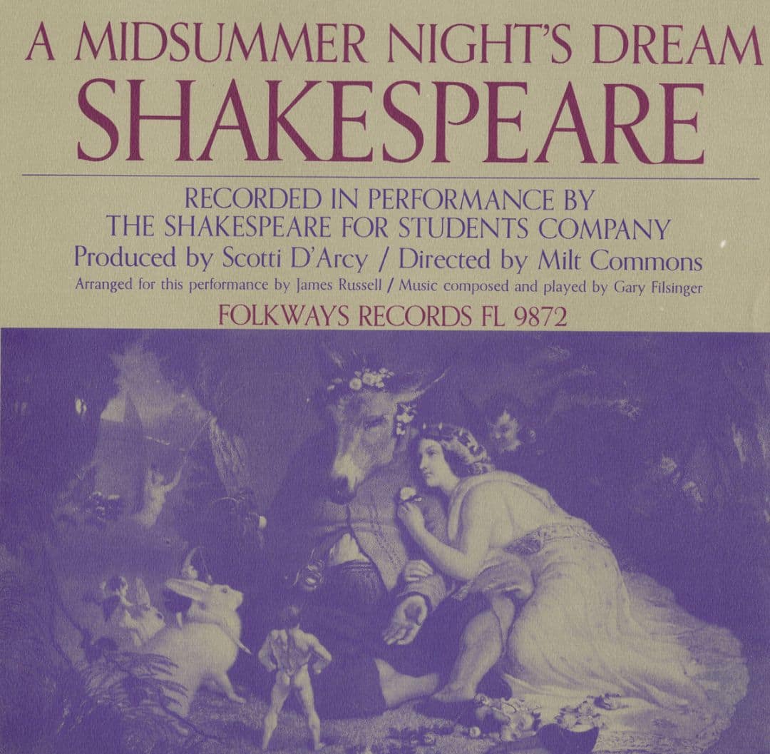 Best Buy: William Shakespeare: A Midsummer Night's Dream [CD]