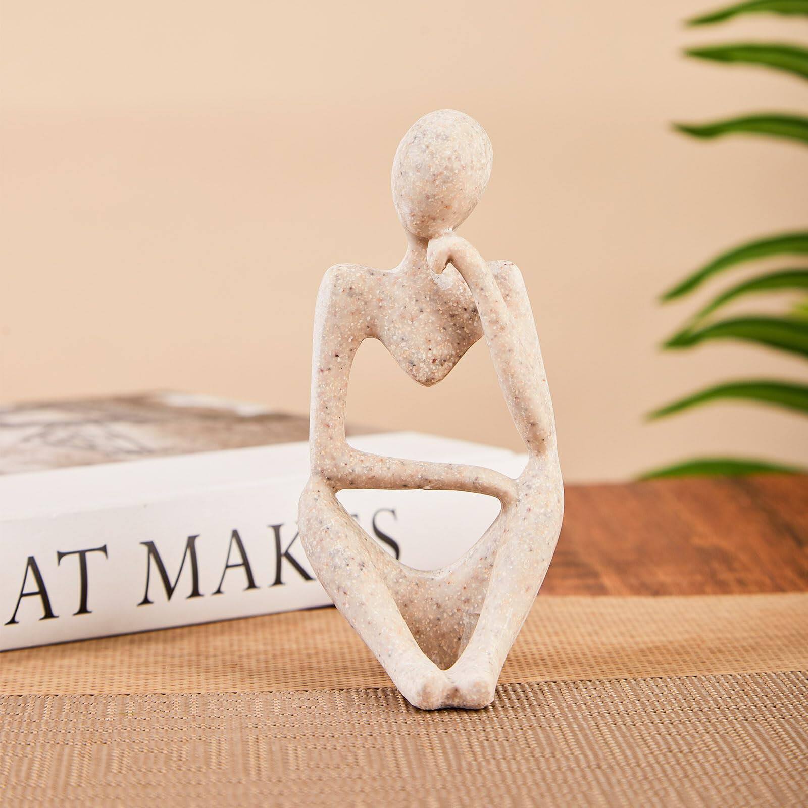 ThinkLink Electronic Desktop Thinker Statue Decor Ornament Modern ...