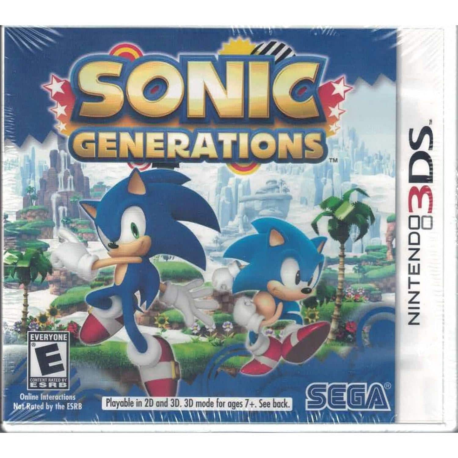Sega Sonic Generations - PlayStation 3 [Nintendo 3DS] - buy game ...