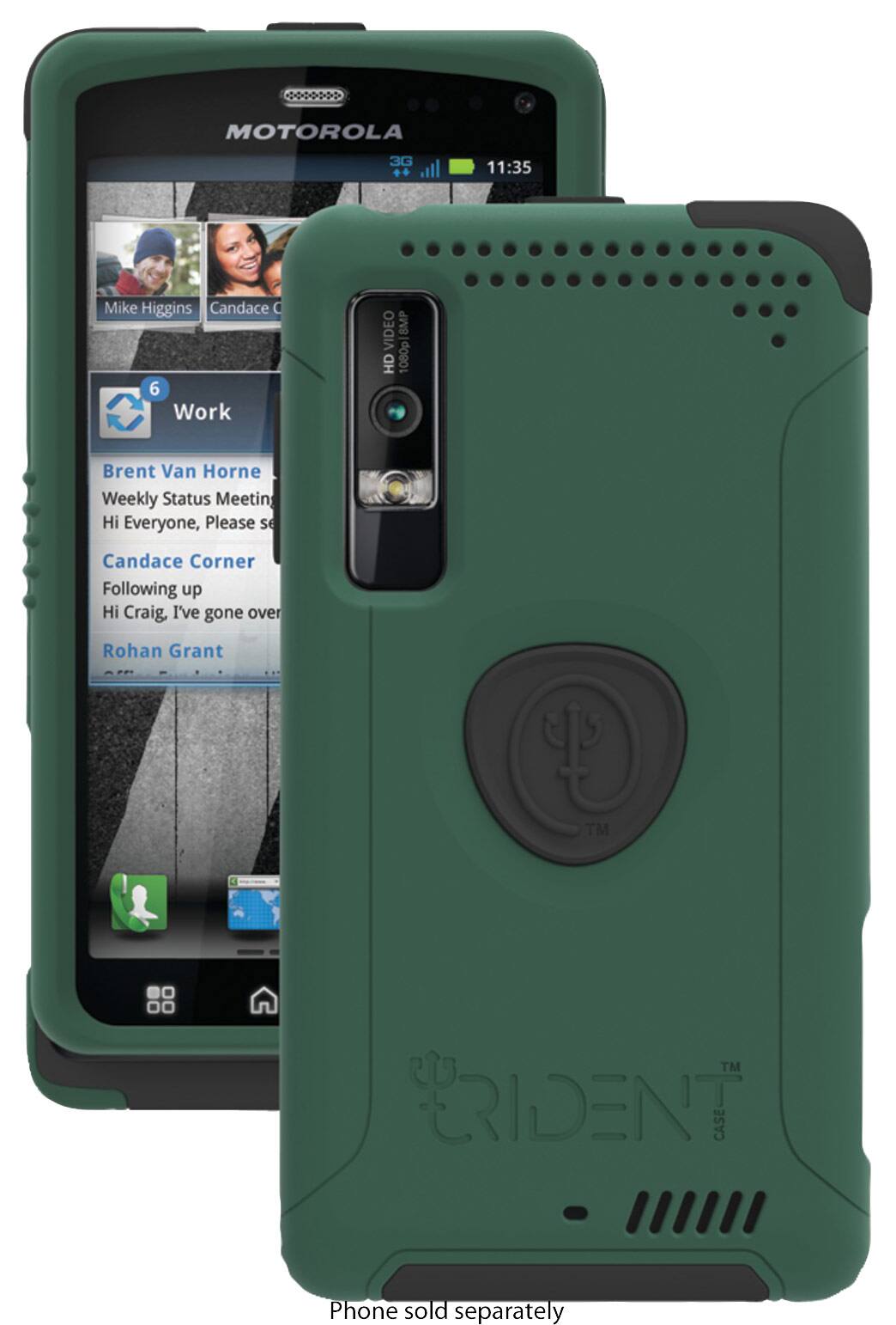 Best Buy: Trident Aegis Case for Select Motorola Cell Phones Ballistic ...