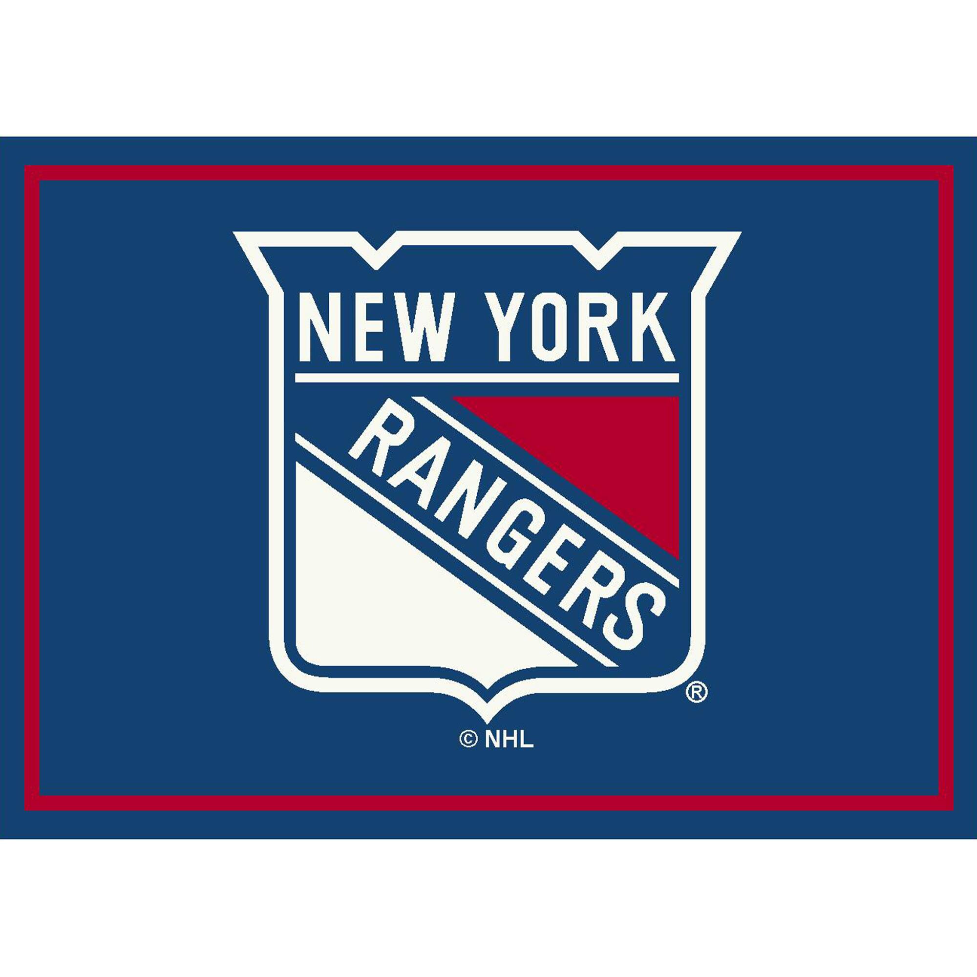 Imperial New York Rangers 7'8'' x 10'9'' Spirit Rug Multicolor 4090787 ...