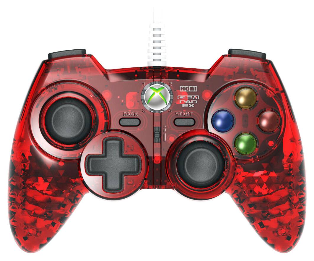 Hori GEM PAD EX for Xbox 360 Ruby Red HX3-94U - Best Buy
