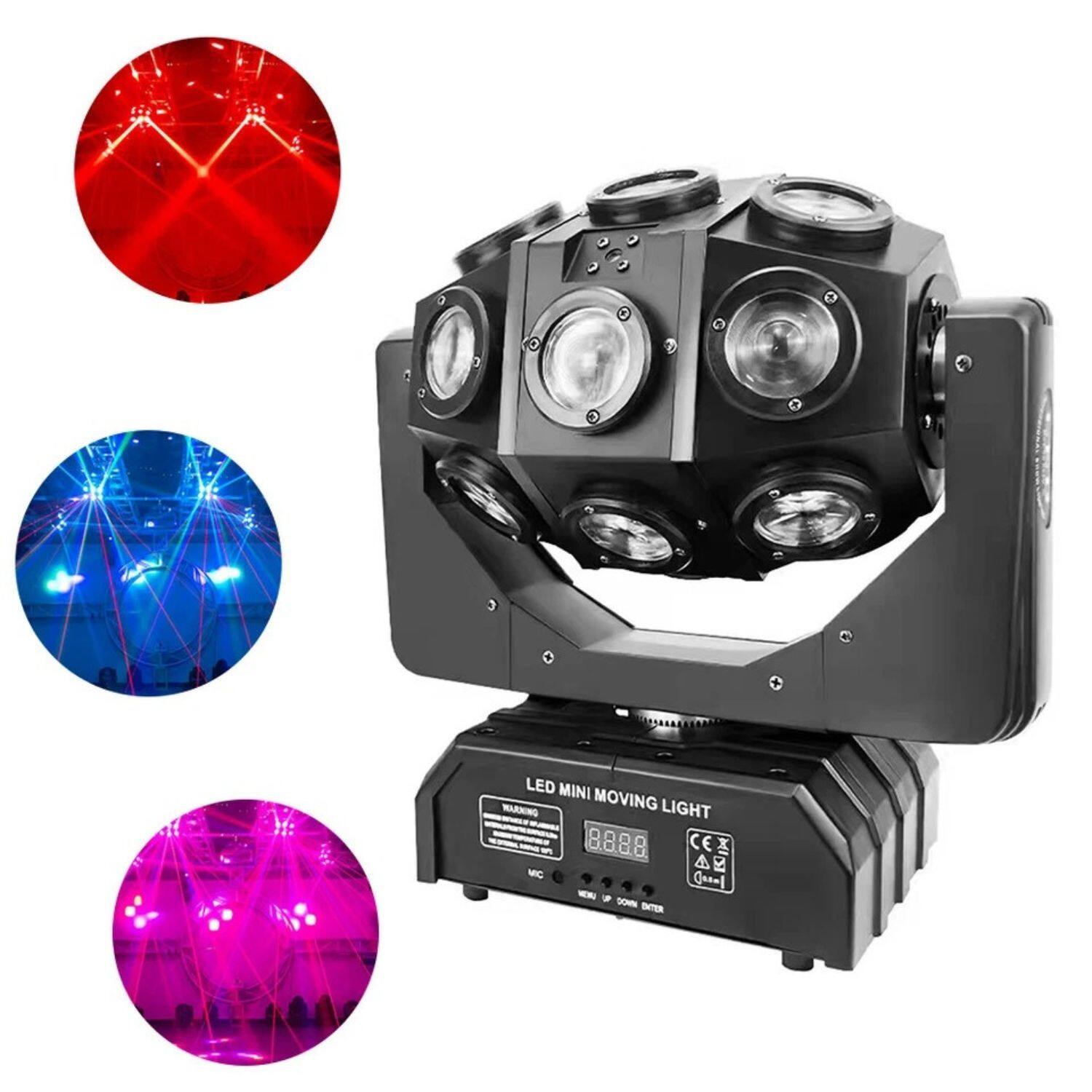 Stock Preferred 210W 18 LED RGBW Moving Head Stage Light Black ...