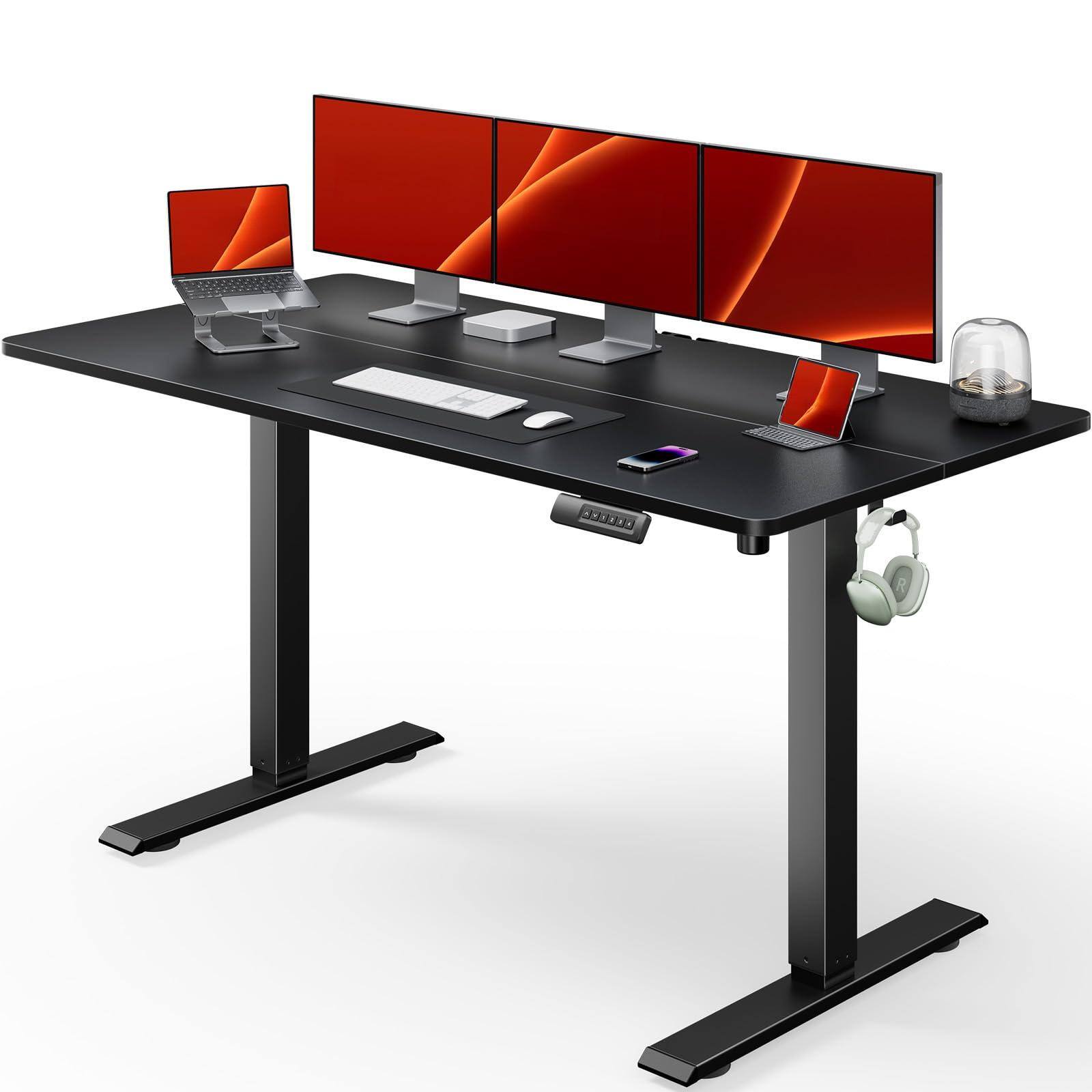 Hirose Alice Marsail Standing Desk, Adjustable Height, Stand up Home ...