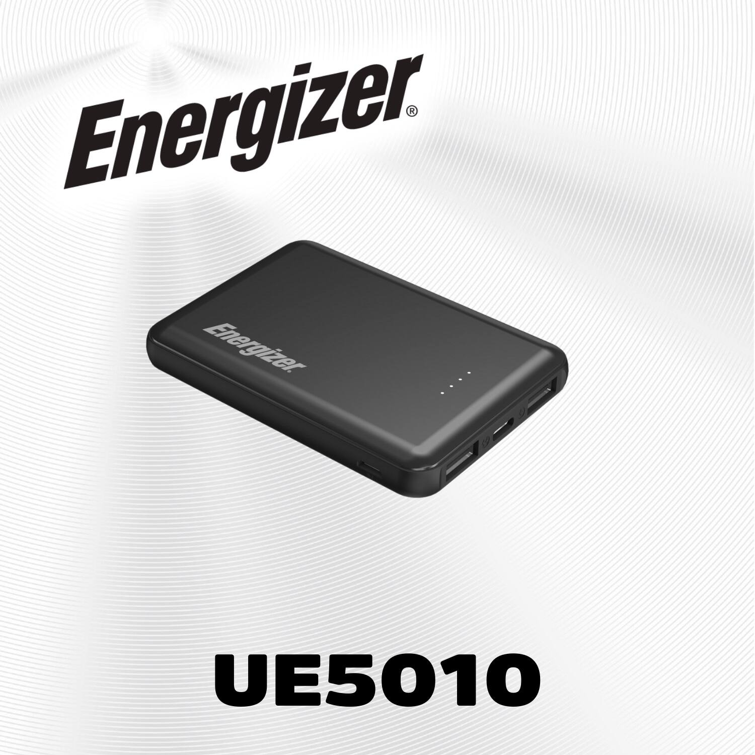 Energizer MAX 5,000 mAh Ultra Slim, 3 Port USB C High Speed Universal ...