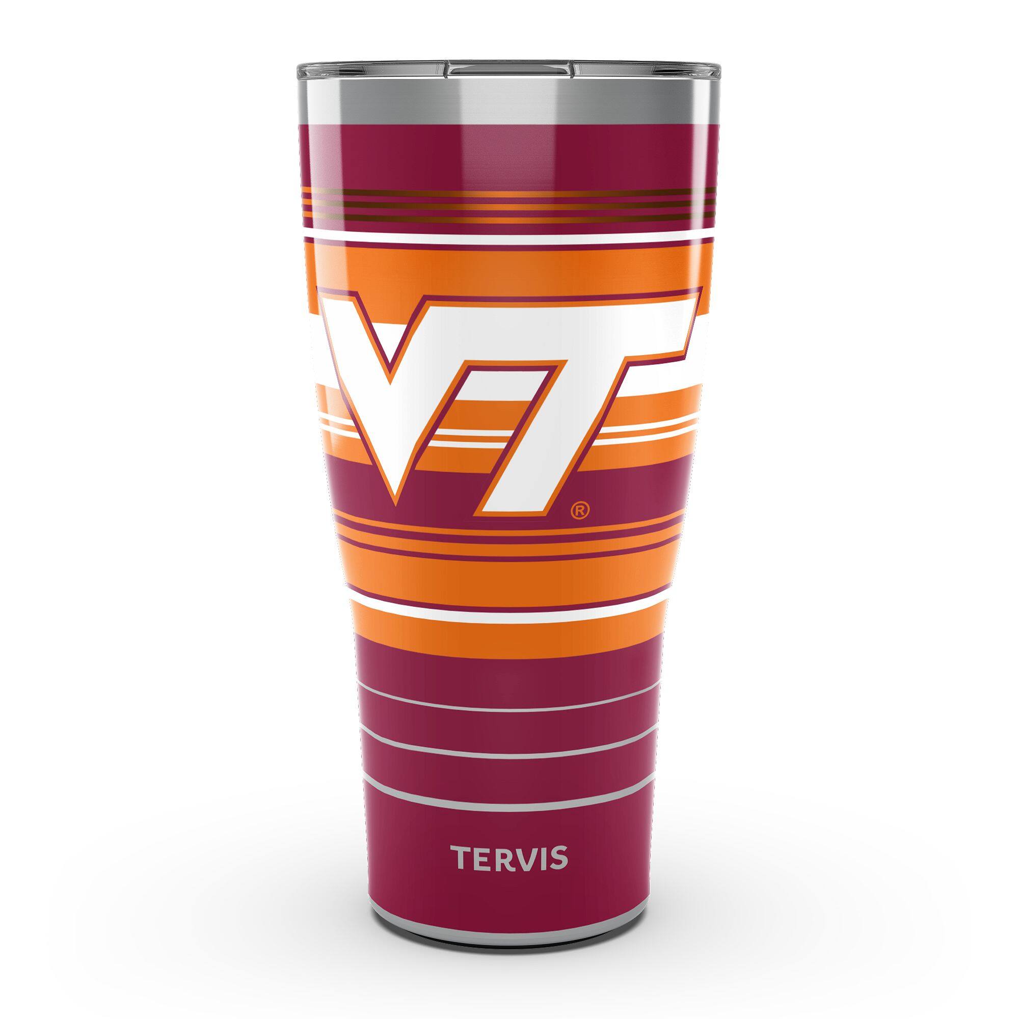Tervis Virginia Tech Hokies 30oz. Hype Stripes Stainless Steel Tumbler ...