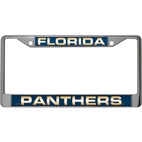 Rico Industries Florida Panthers NHL Chrome Metal Laser Cut License ...