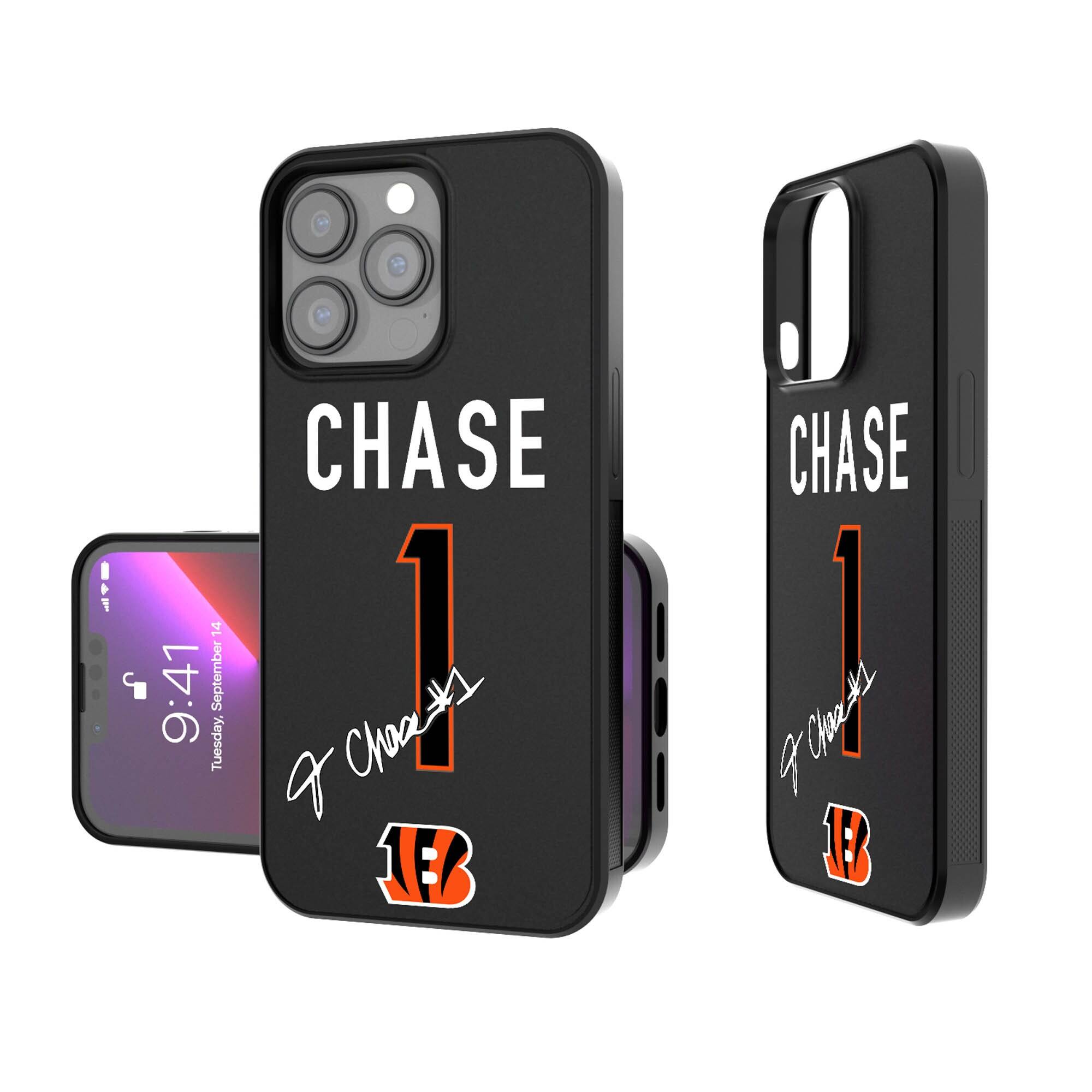 Keyscaper NFL Ja'Marr Chase Cincinnati Bengals iPhone Bump Case 13 mini ...