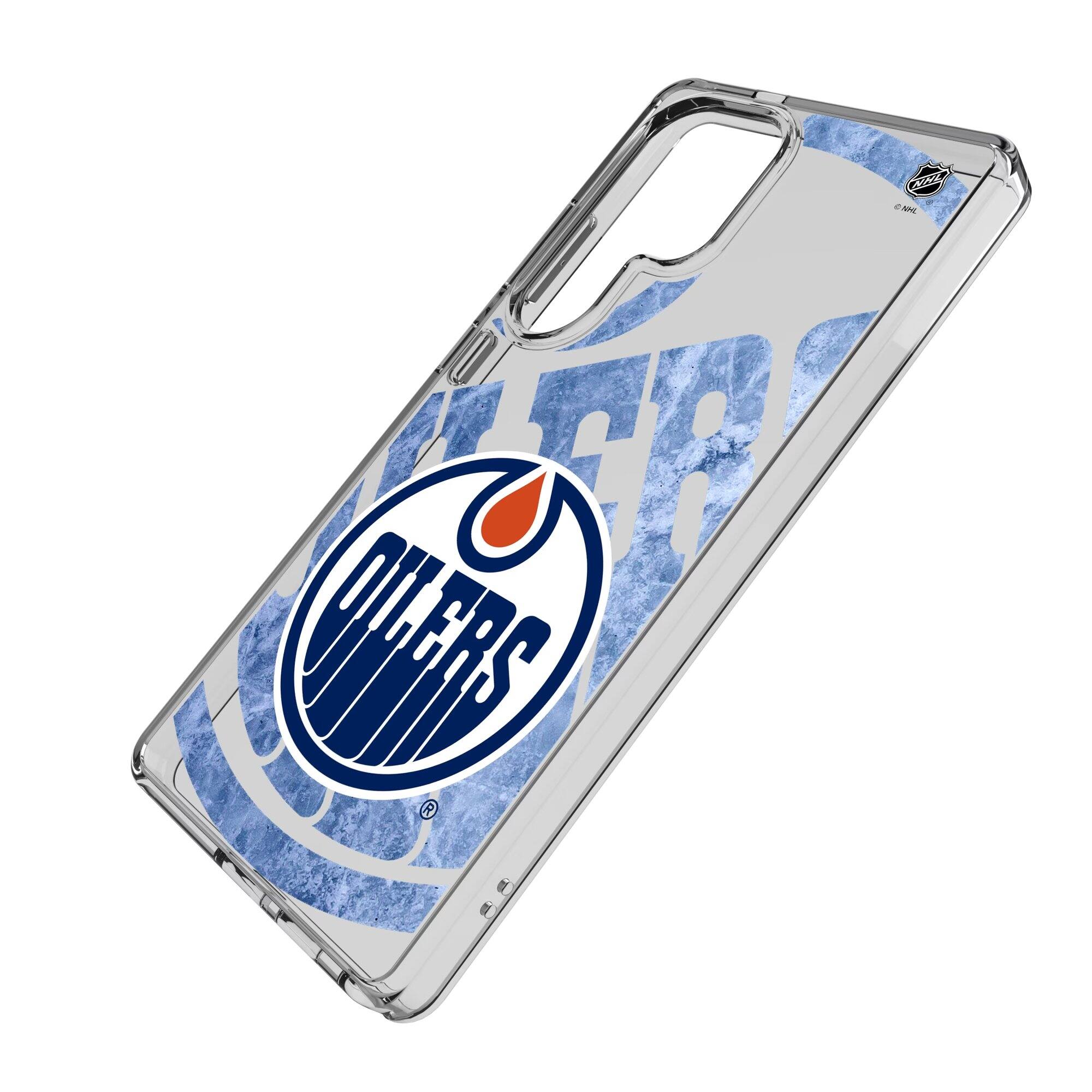 Keyscaper NHL Edmonton Oilers Galaxy Clear Ice Case S22 Multicolor ...