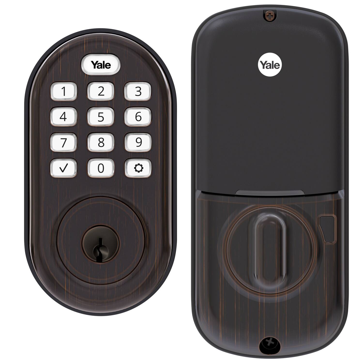 Best Buy: Yale Assure Replacement Deadbolt with Keypad/Key Access ...