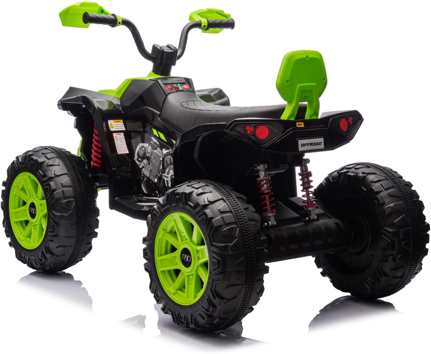 Jojoka 24V 2 Seater Kids Electric ATV Quad, 4 Wheeler Off Road Ride On ...