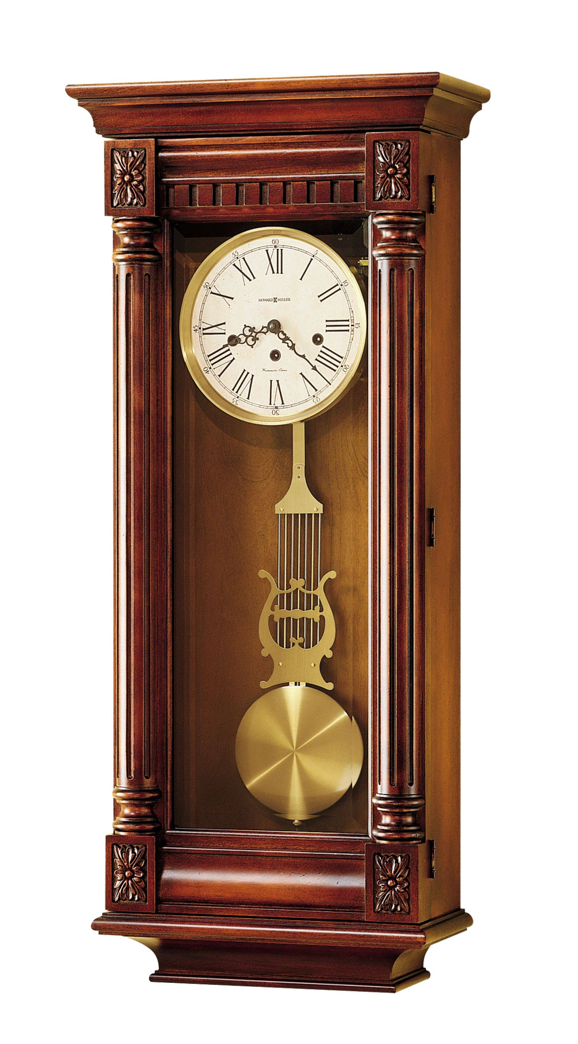 Howard Miller New Haven Wall Clock 620196 New Haven Brown 620196 - Best Buy