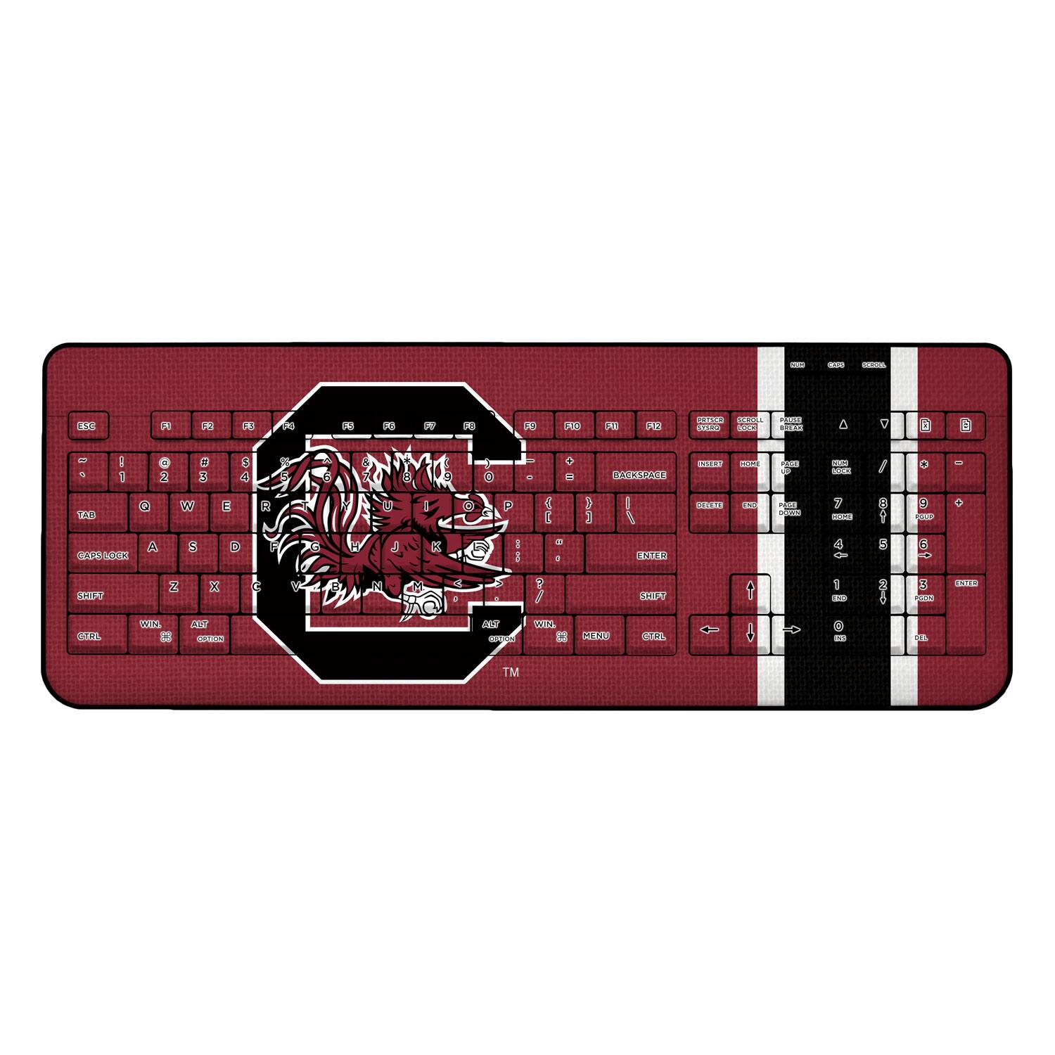 Keyscaper South Carolina Gamecocks Wireless USB Keyboard Multicolor ...