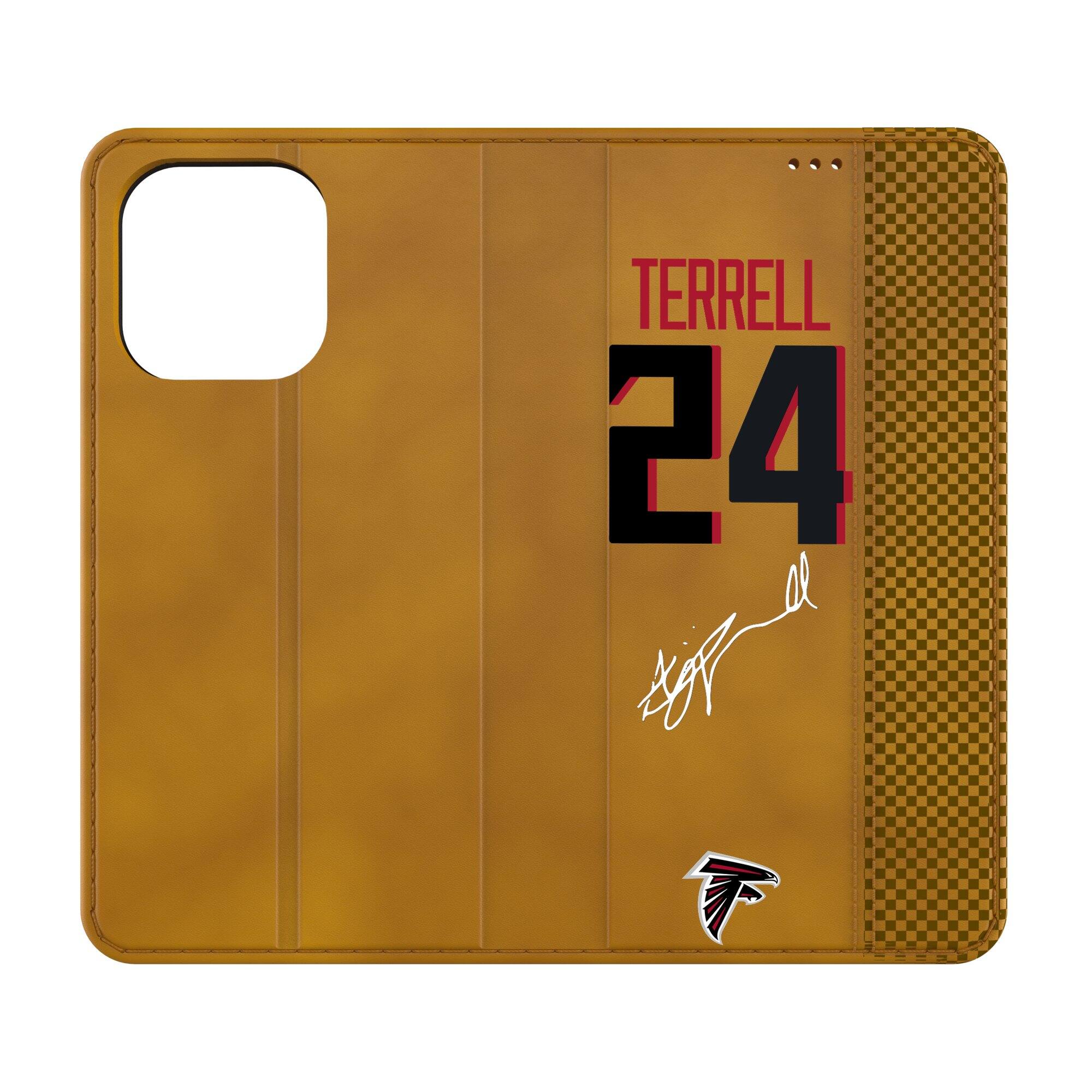 Keyscaper NFL A.J. Terrell Atlanta Falcons Folio iPhone Case 16 Pro Max ...