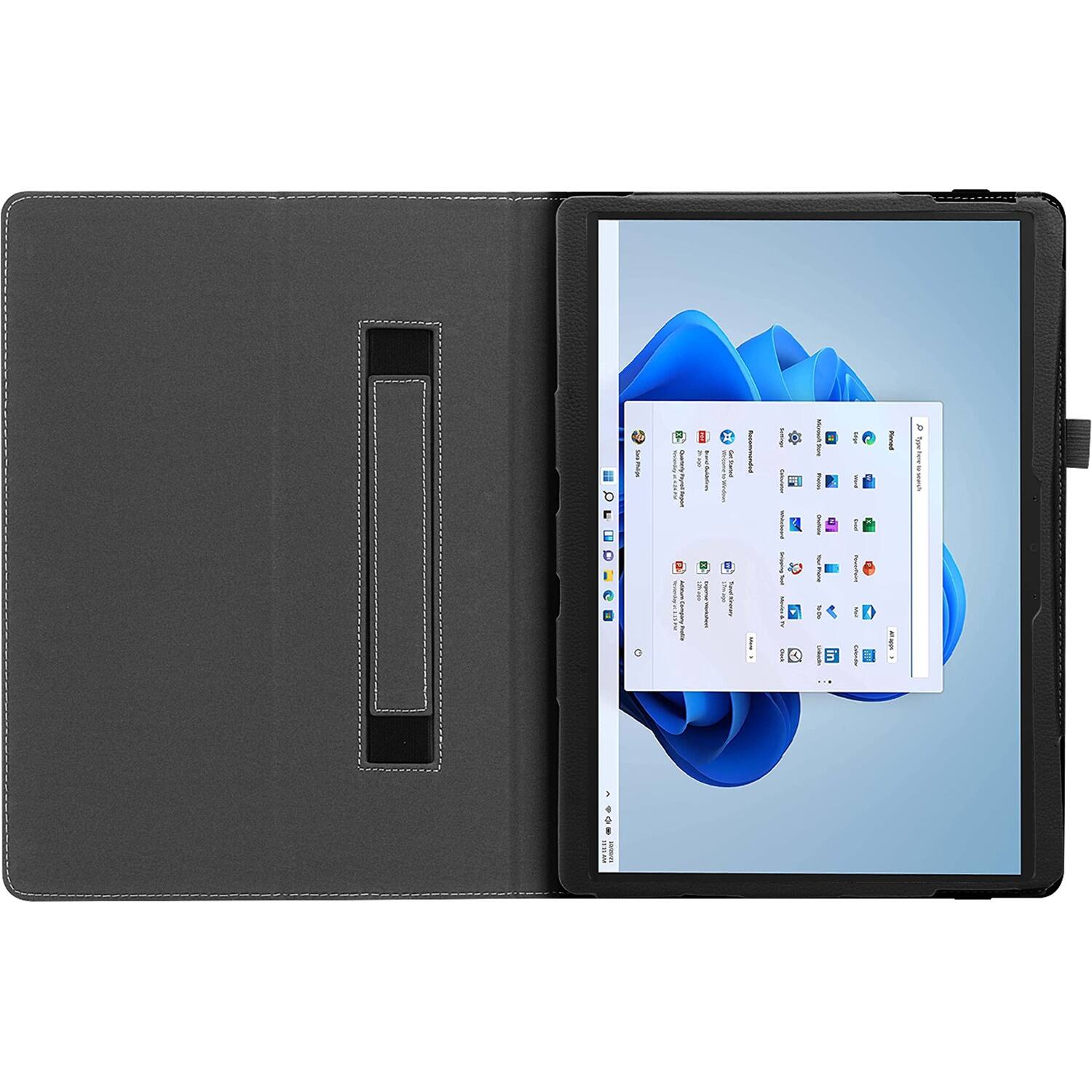 SaharaCase Bi Fold Folio Case for Microsoft Surface Pro 8 Black TB00174 ...