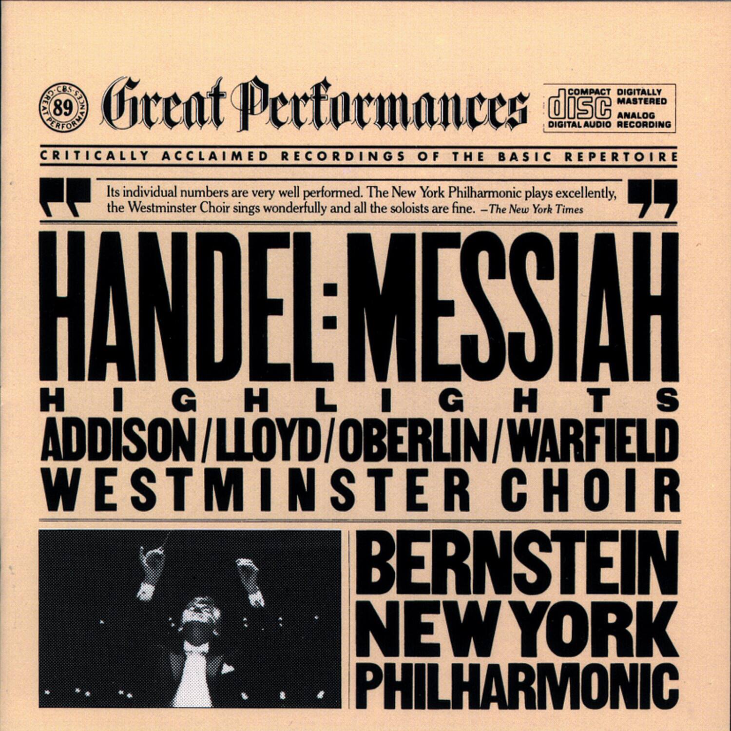 Leonard Bernstein Messiah HLTS COMPACT DISCS [CD] - Best Buy