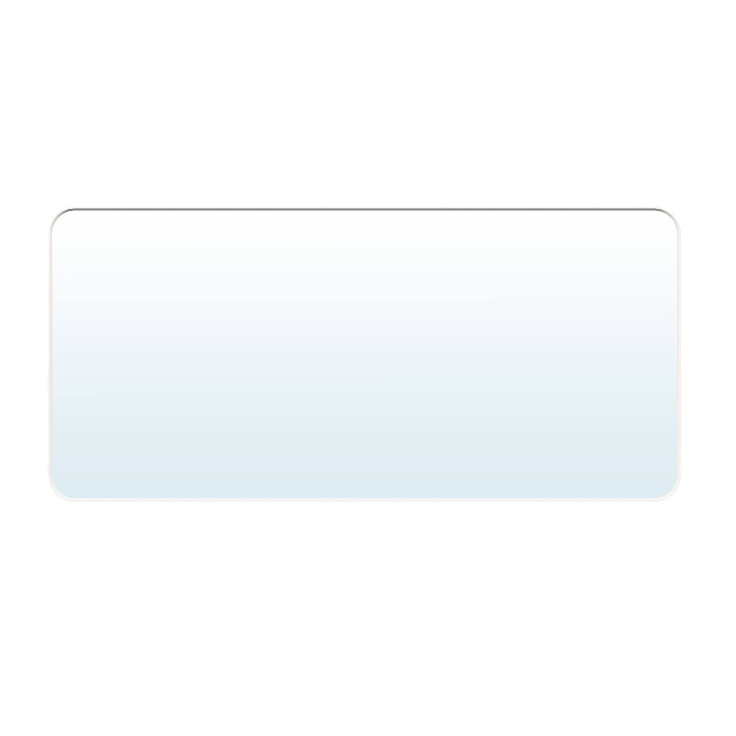 WELLFOR 60 in. W. x 28 in. H Rectangular Aluminum Framed Wall Mounted ...