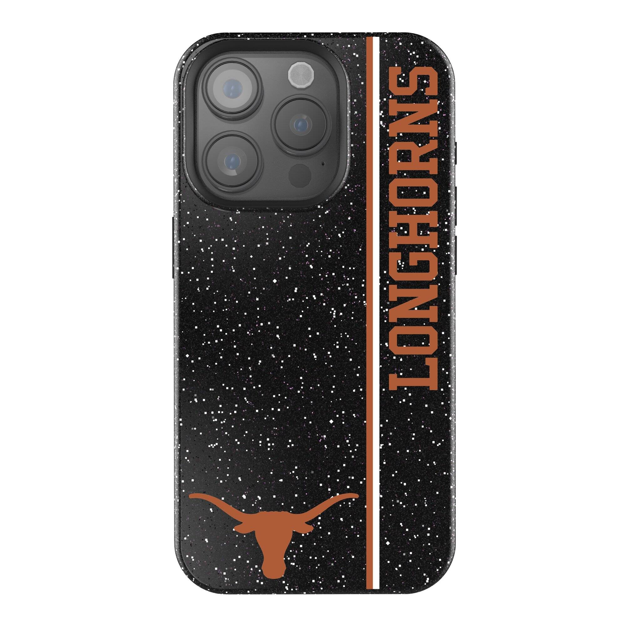 Keyscaper NCAA Texas Longhorns iPhone Bling Case 14 Pro Max Black ...