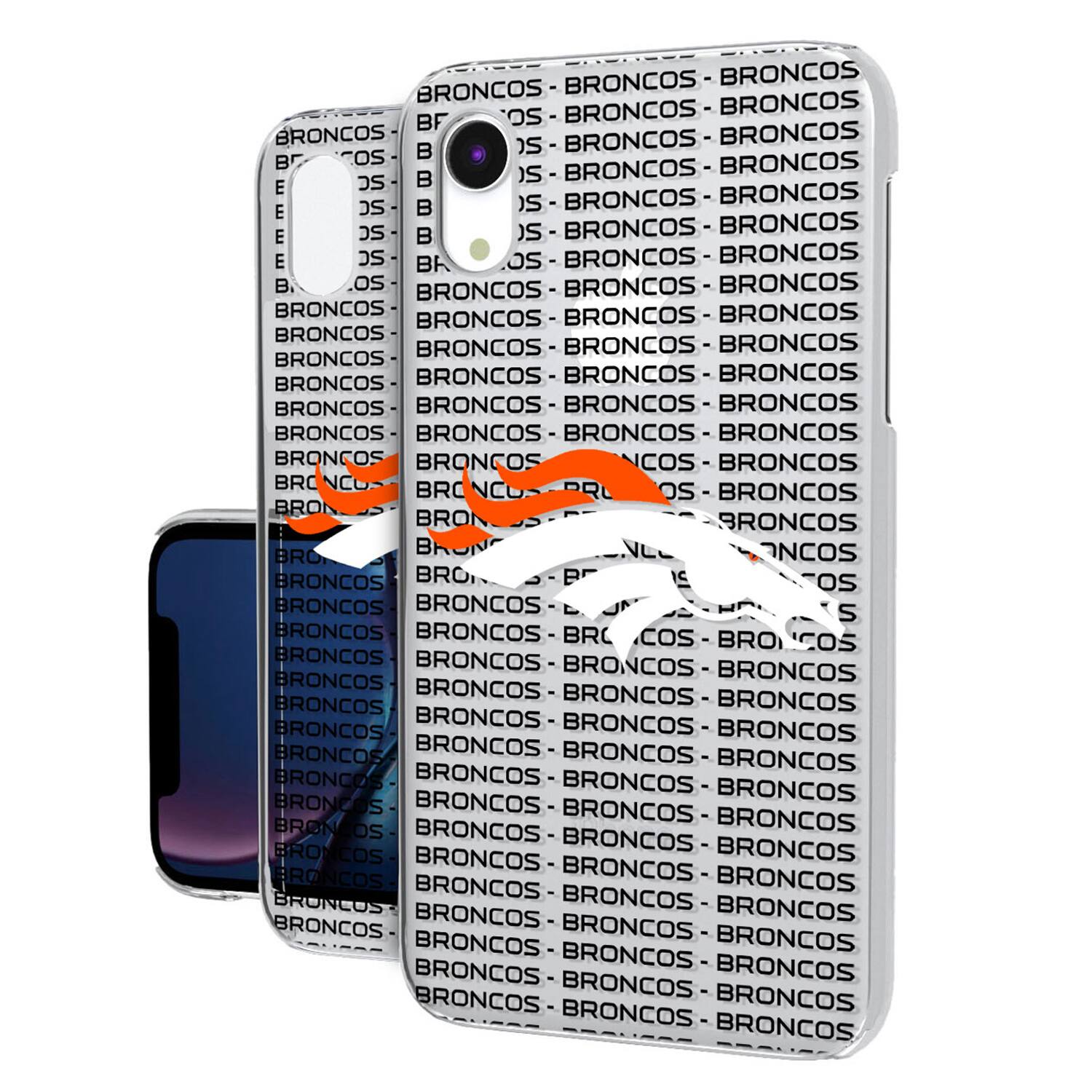 Keyscaper NFL Denver Broncos iPhone Clear Text Backdrop Design Case 16 ...