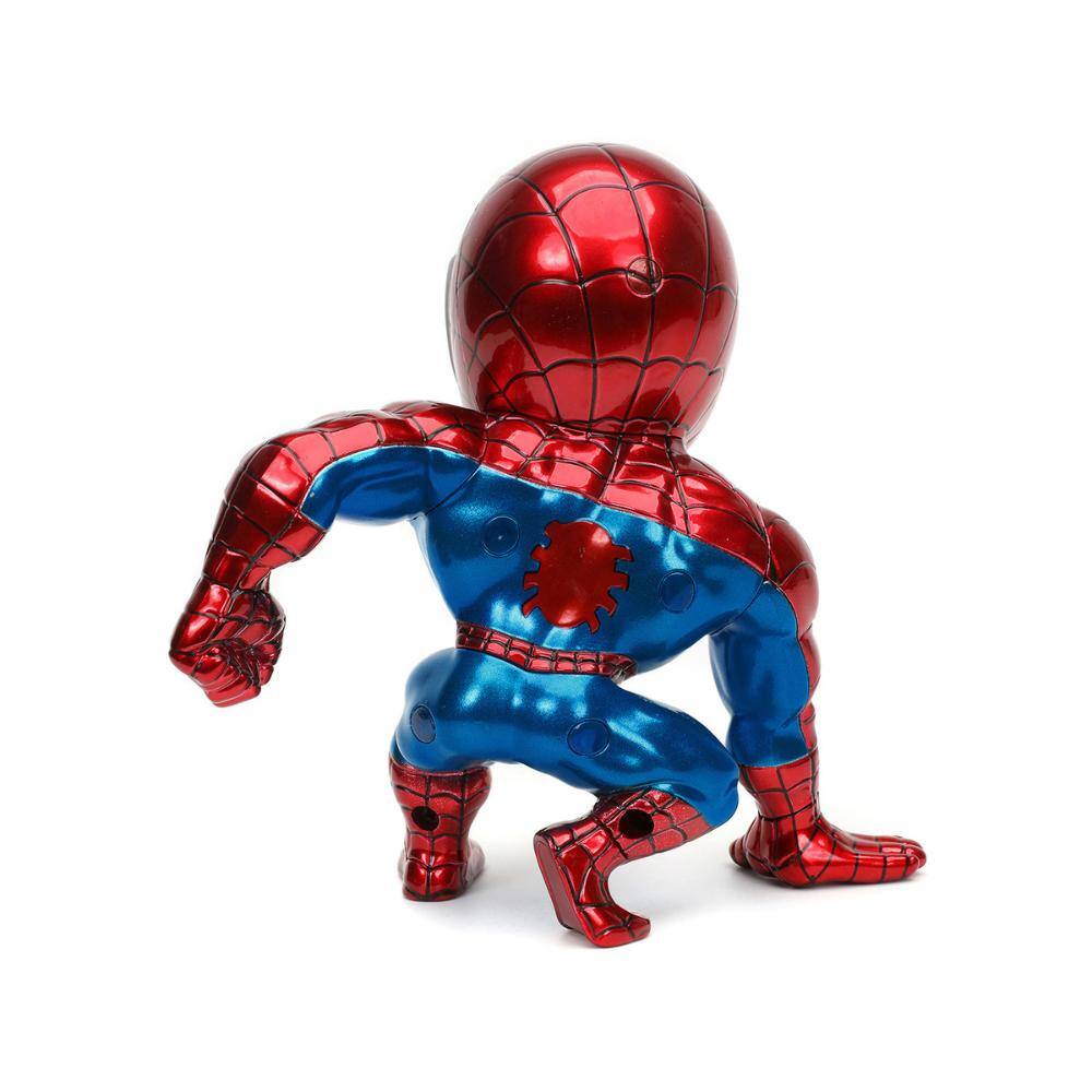 Ultimate Spider Man 5" Diecast Figure "Marvel's Spider Man" "Metalfigs" Series by Jada Red/ Blue ...