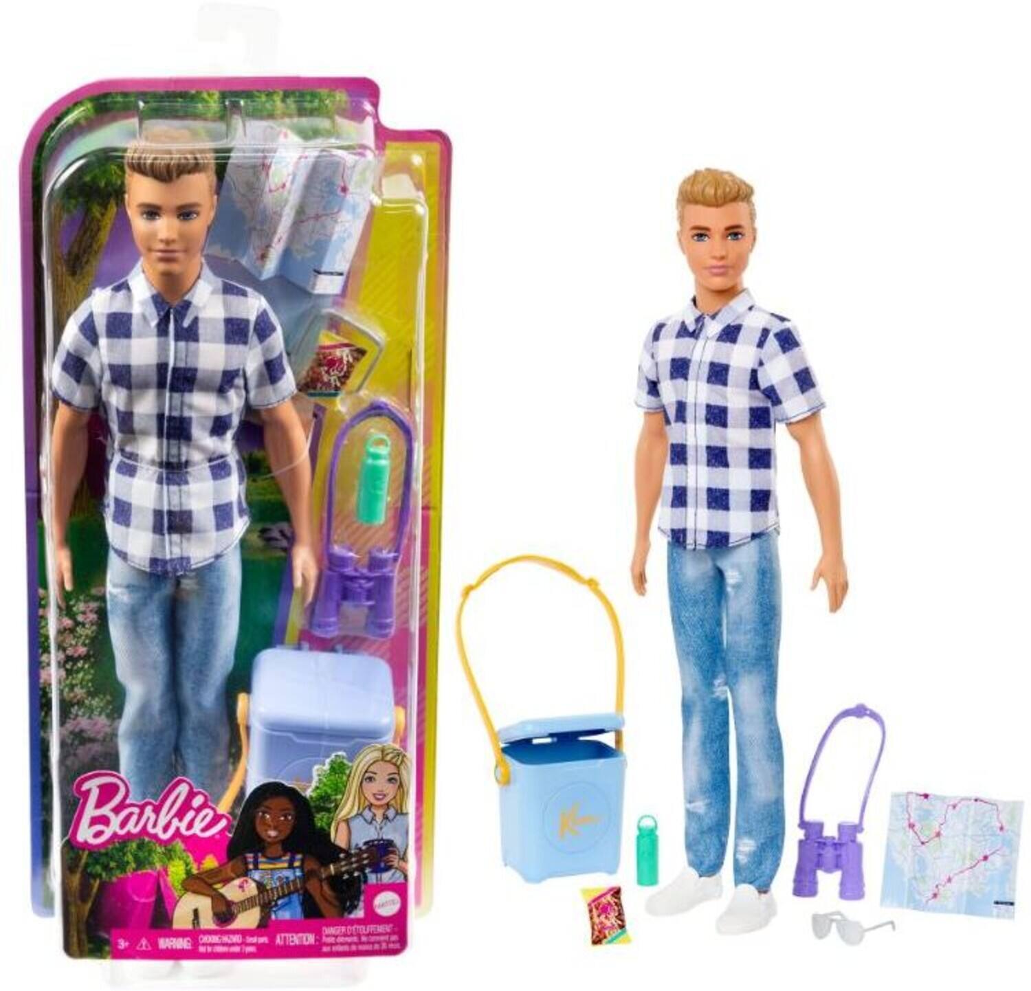 Mattel Barbie: It Takes Two Ken Camping Doll & Accessories Collectibles ...