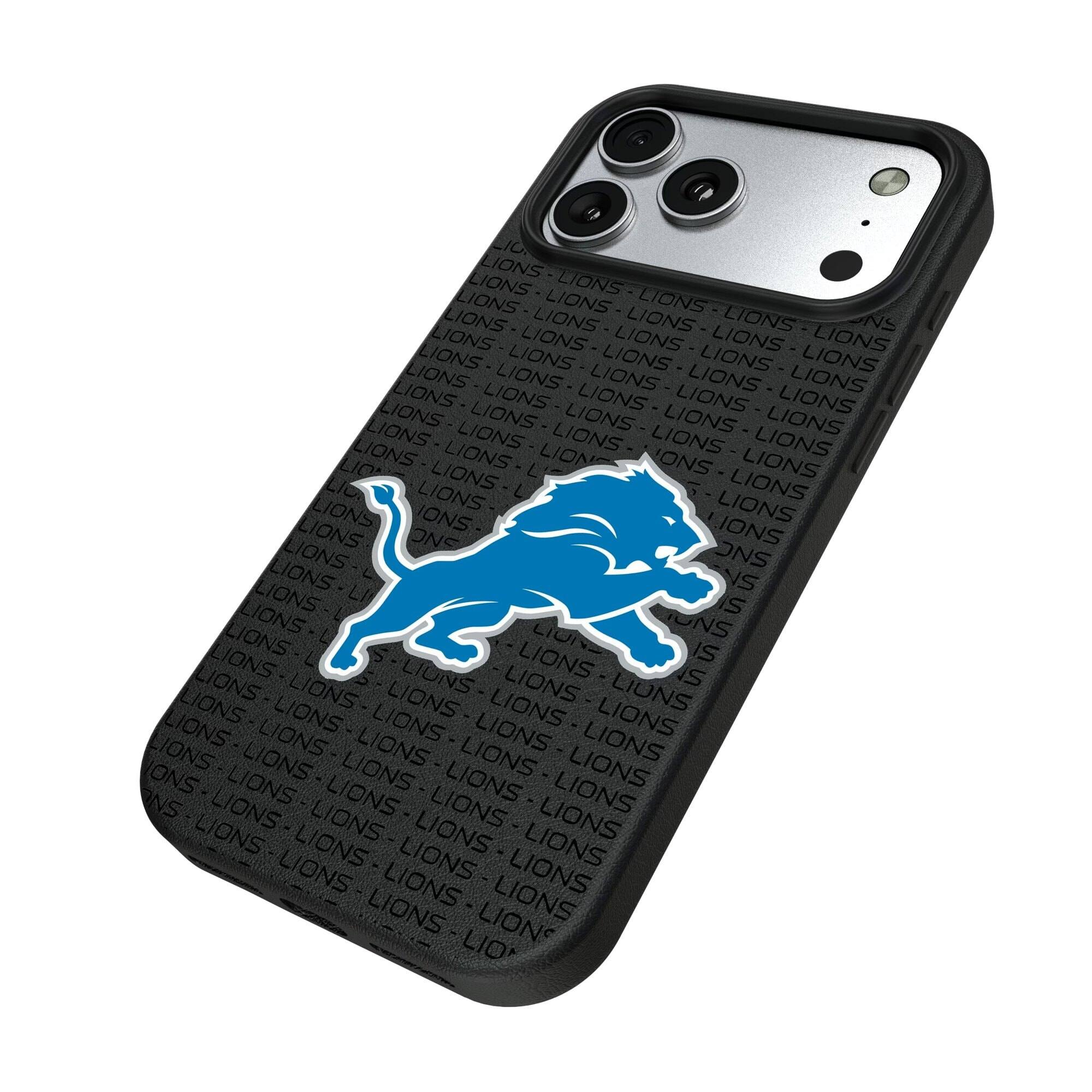 Keyscaper NFL Detroit Lions Primary Logo iPhone Magnetic Bump Case 16 ...