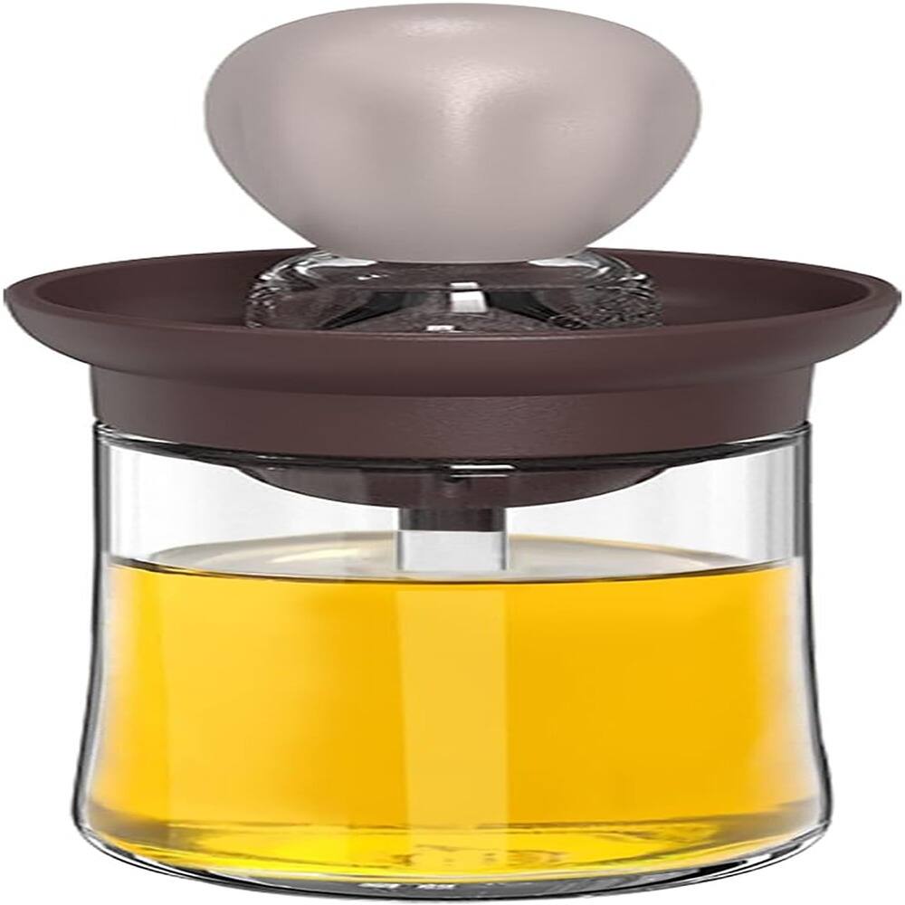 Schertz 2 in 1 Glass Oil Dispenser with Silicone Brush – For Cooking ...