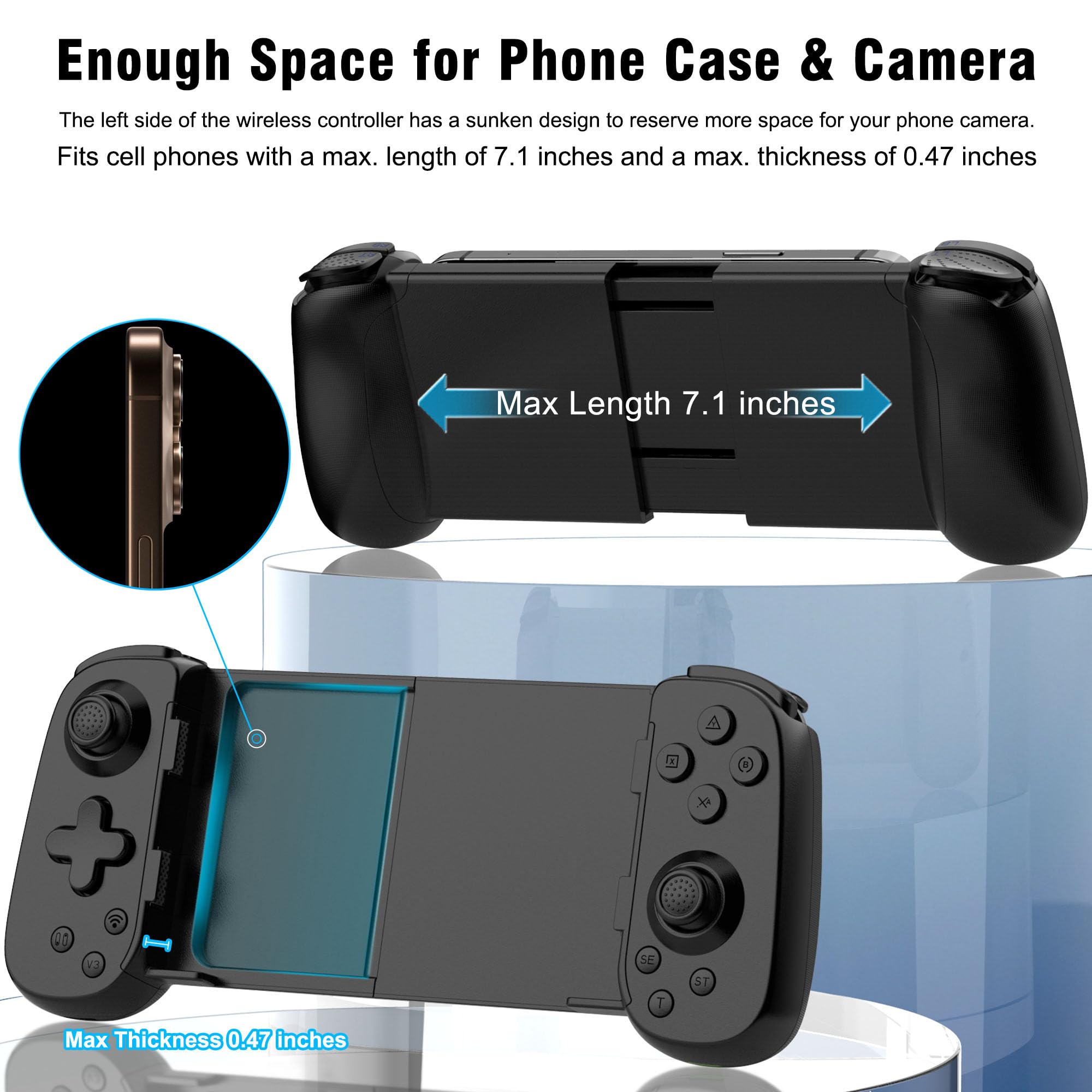 HM 1810 Wireless Phone Controller For Iphone/android Mobile Game With ...