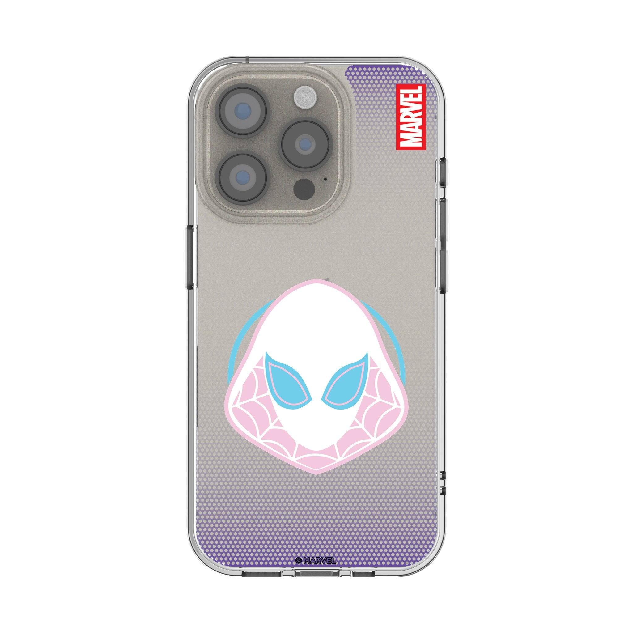 Keyscaper Marvel Spider Gwen Grid Clear Phone Case Apple iPhone 16 Pro ...