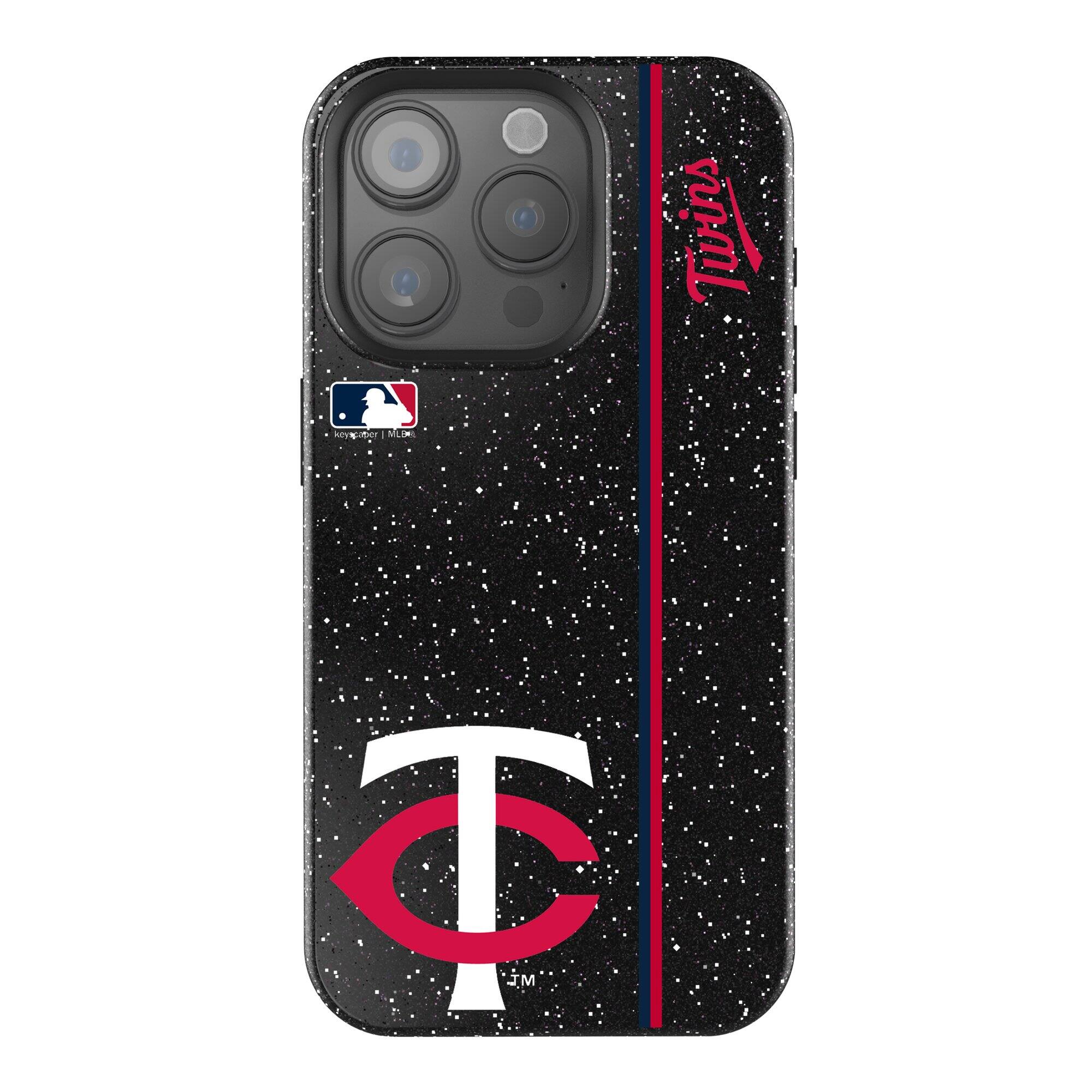 Keyscaper MLB Minnesota Twins iPhone Bling Case 14 Pro Black 202263833 ...
