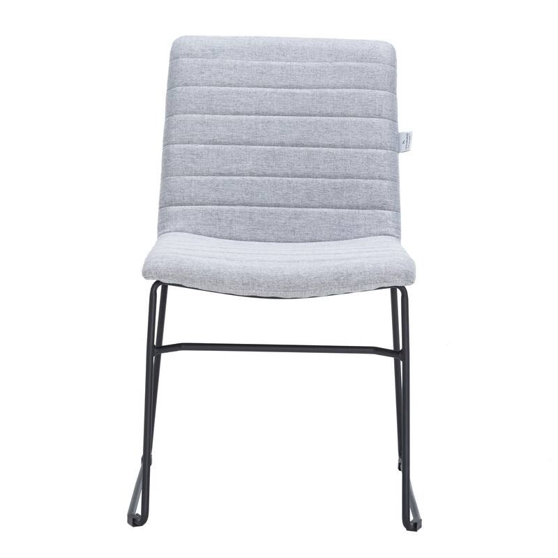 LeisureMod Zylar Office Guest Chair with PU Leather, Foam Cushion ...