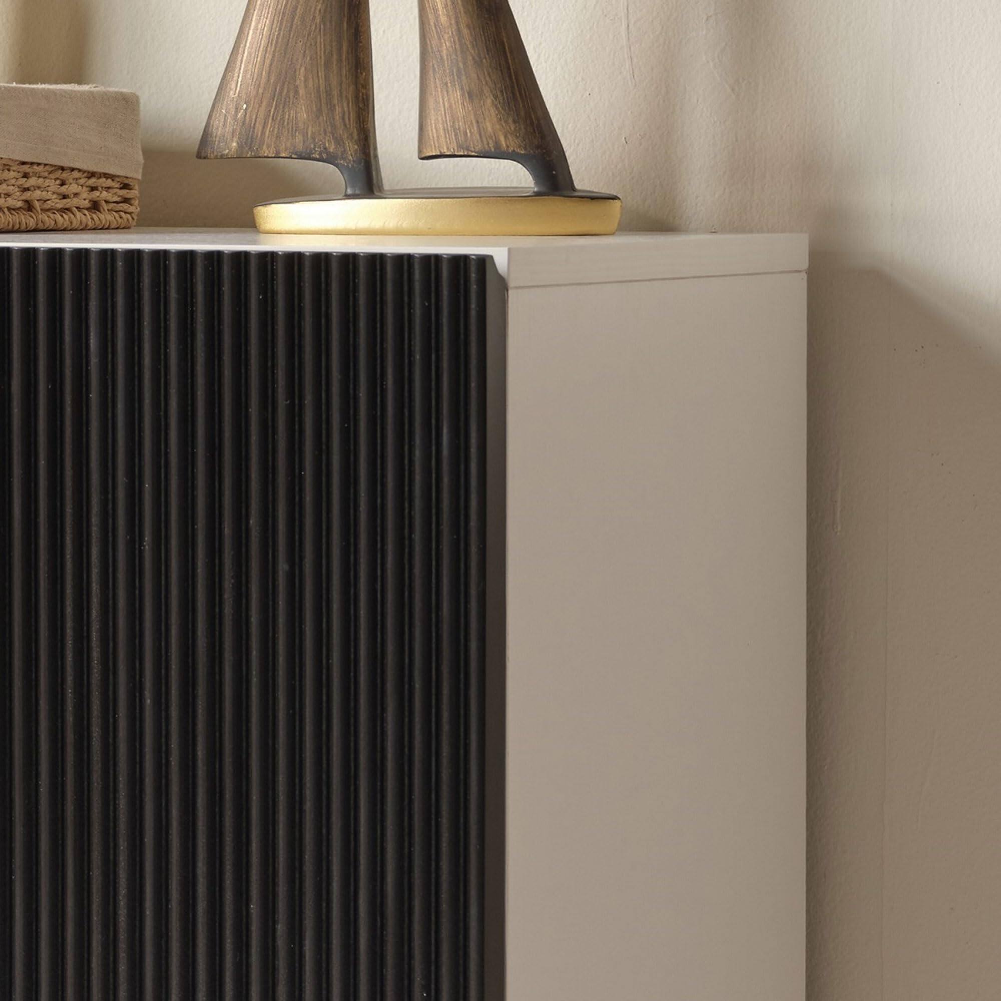 Kings Brand Furniture George Console Table for Entryway, Wood Sofa Table Gold C1165-WH - Best Buy