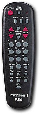 RCA 3 Device Universal Remote Black RCU300/T - Best Buy