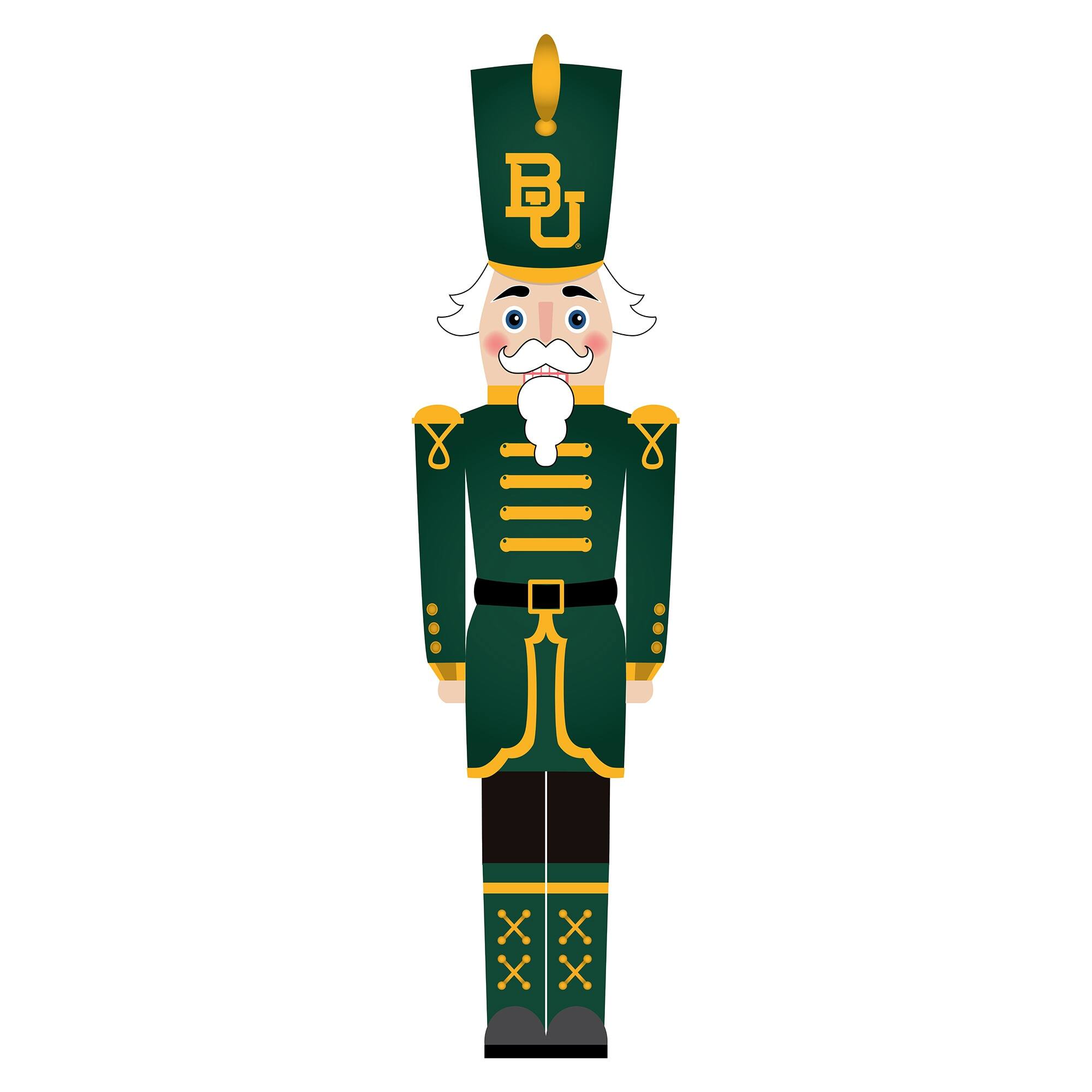 Fan Creations Baylor Bears 46" Nutcracker Leaner Multicolor 203434332 ...