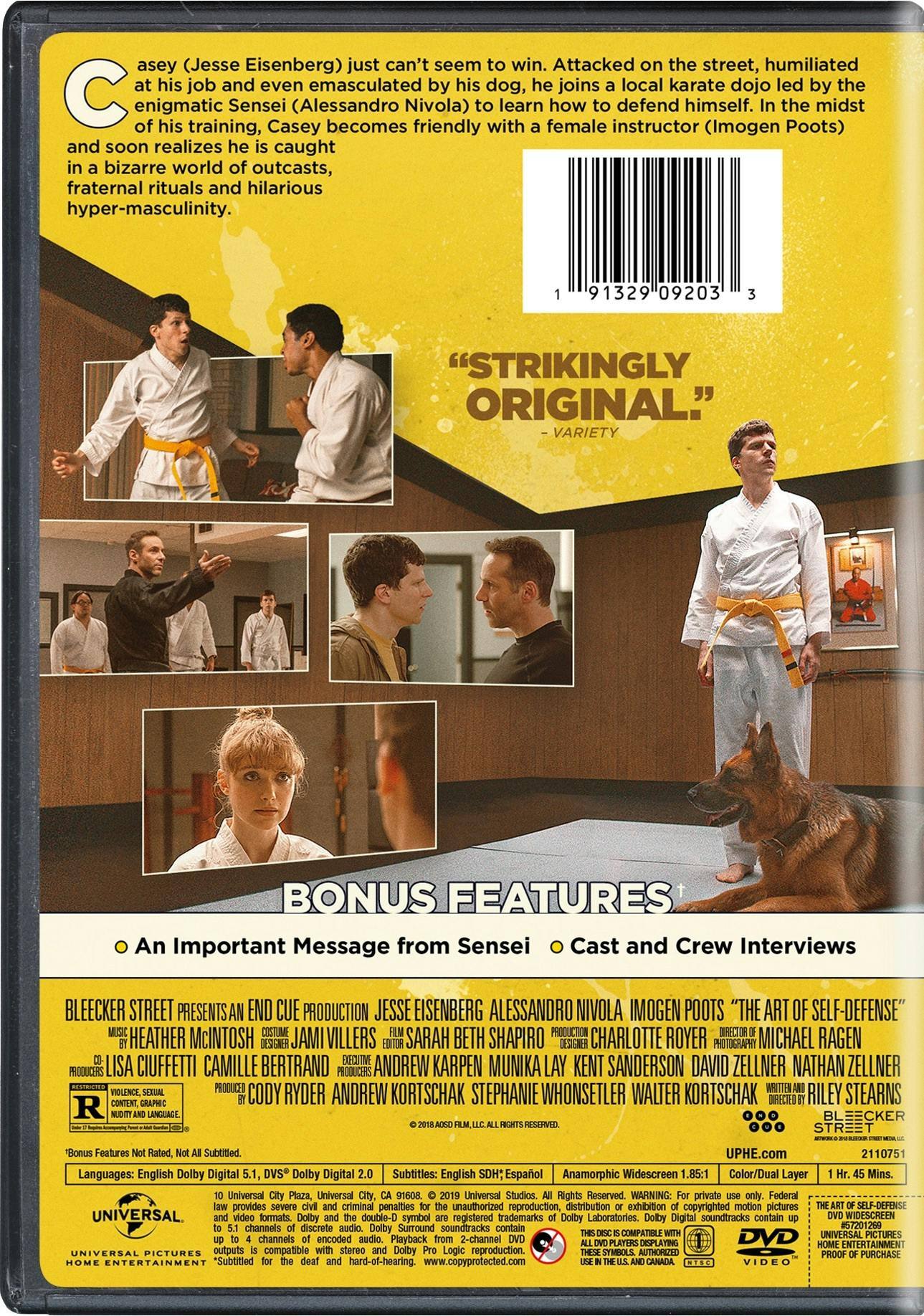 The Art of Self Defense [DVD] [Standard] - Best Buy