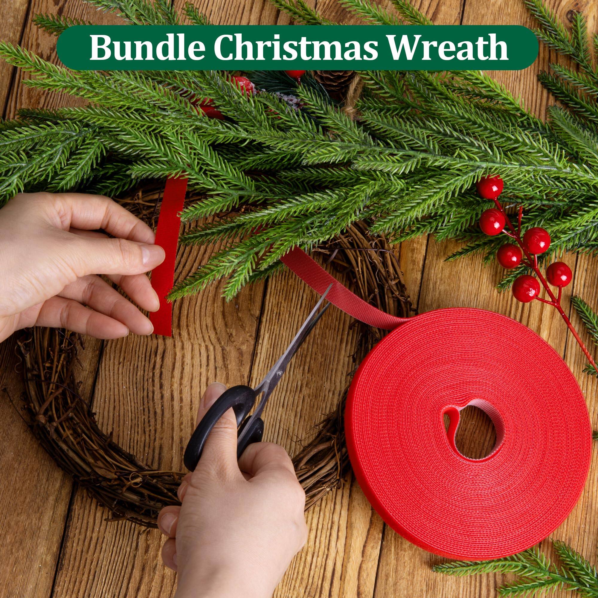 Paradigms Interiors Longer Christmas Garland Ties Holiday Cuttable ...