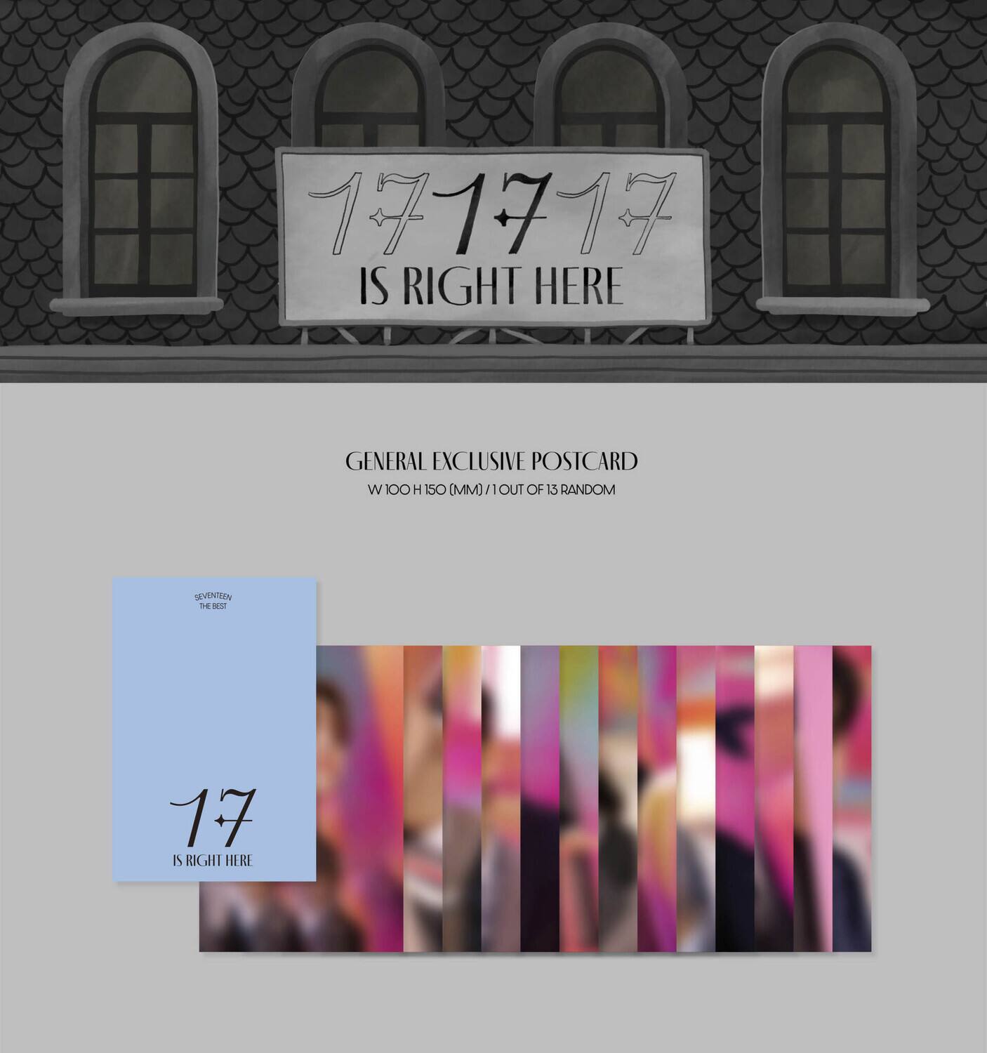 Seventeen Seventeen Best Album '17 Is Right Here' (Here Ver.) COMPACT ...